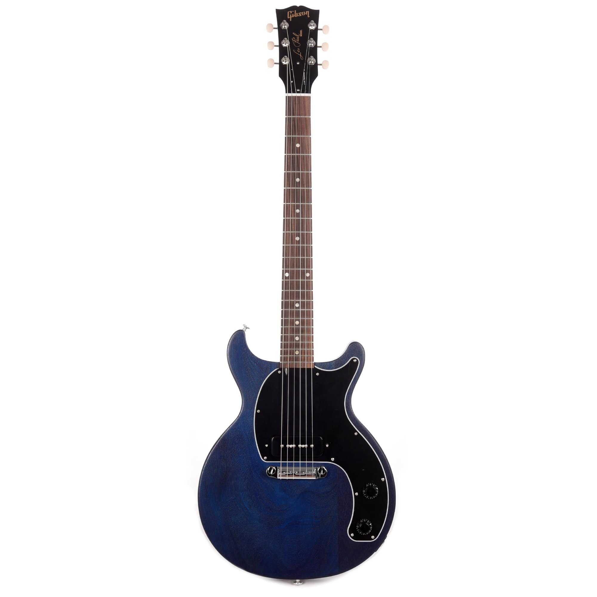 Gibson USA Les Paul Junior Tribute DC Blue Stain – Chicago Music Exchange