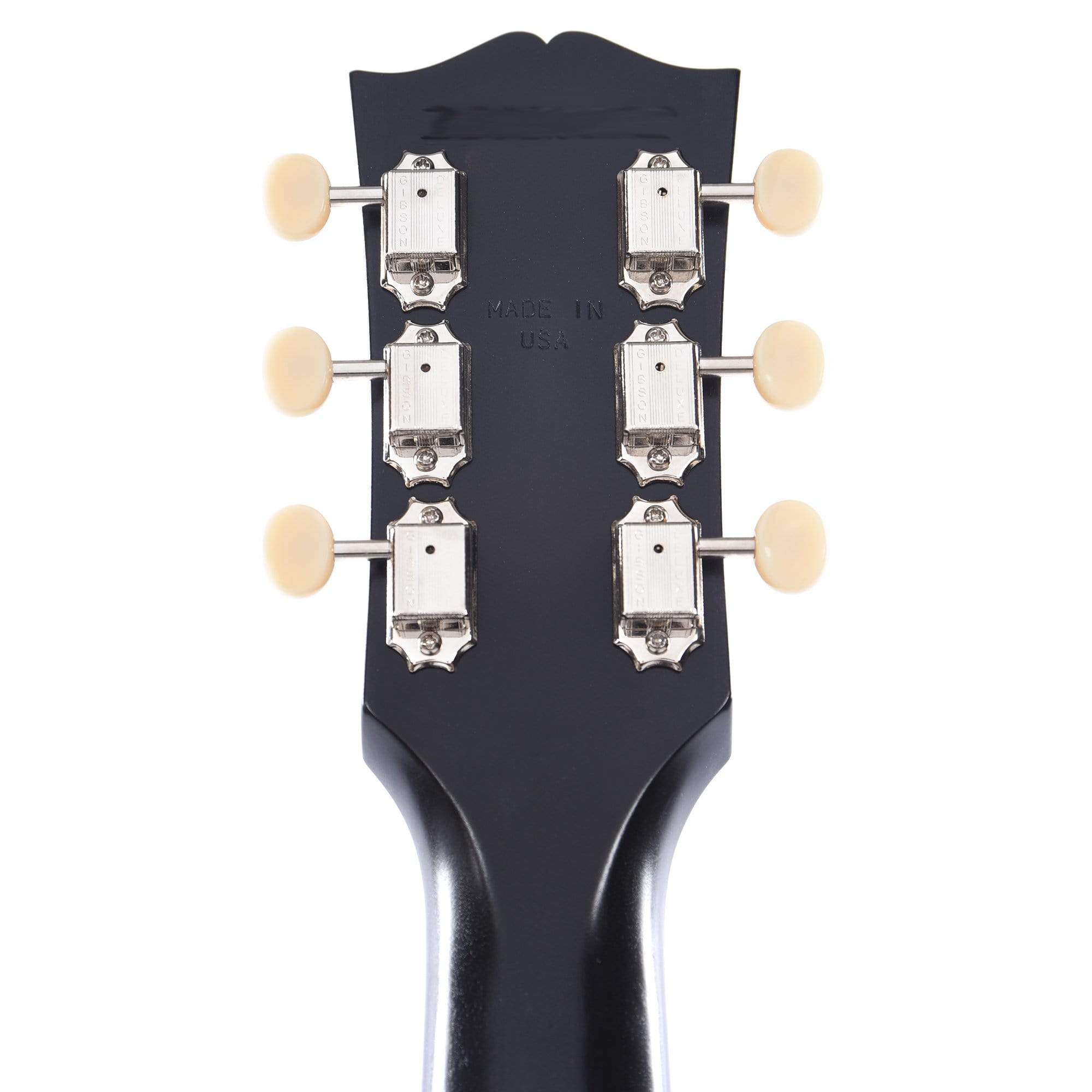 Gibson USA Les Paul Junior Tribute DC Worn Ebony – Chicago Music Exchange