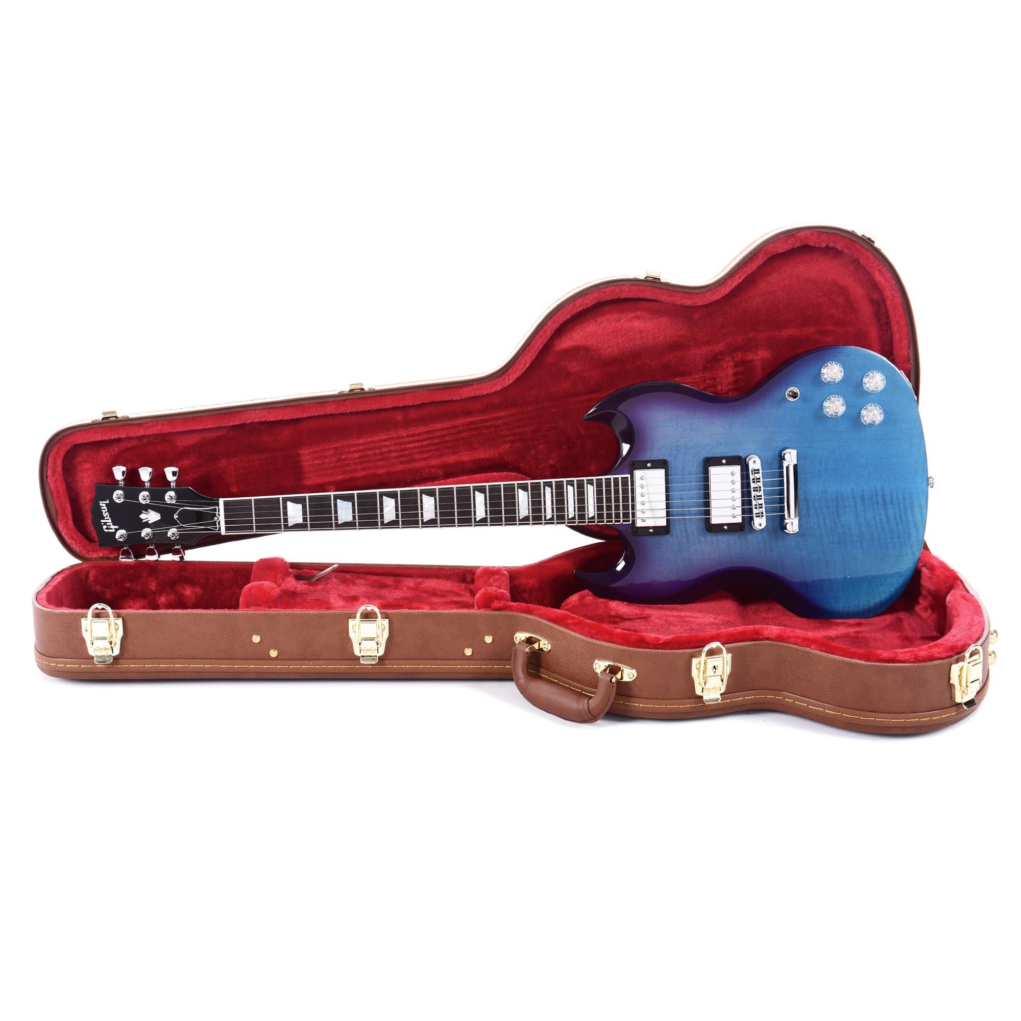 Gibson USA SG Modern Blueberry Fade – Chicago Music Exchange