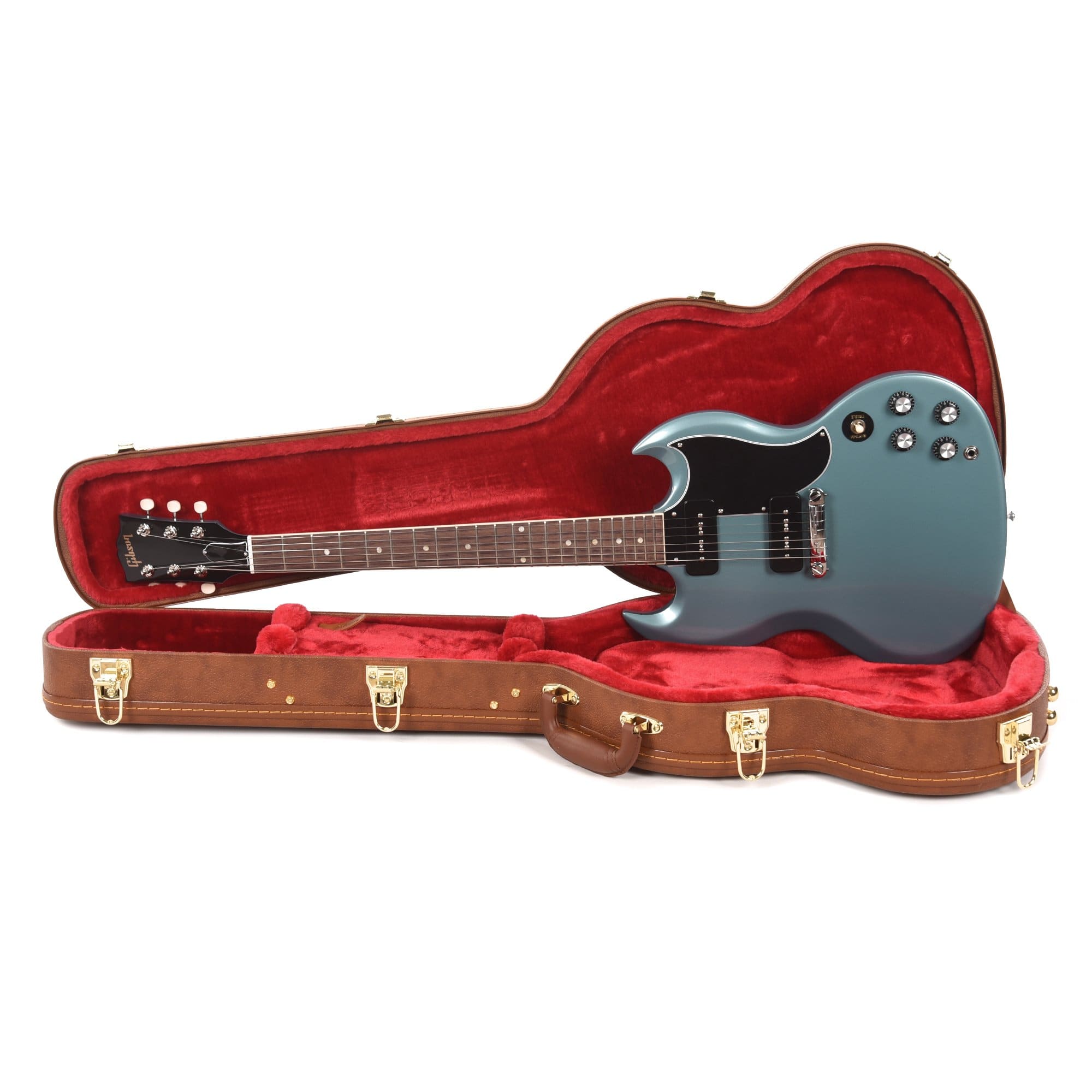 Gibson USA SG Special Faded Pelham Blue – Chicago Music Exchange