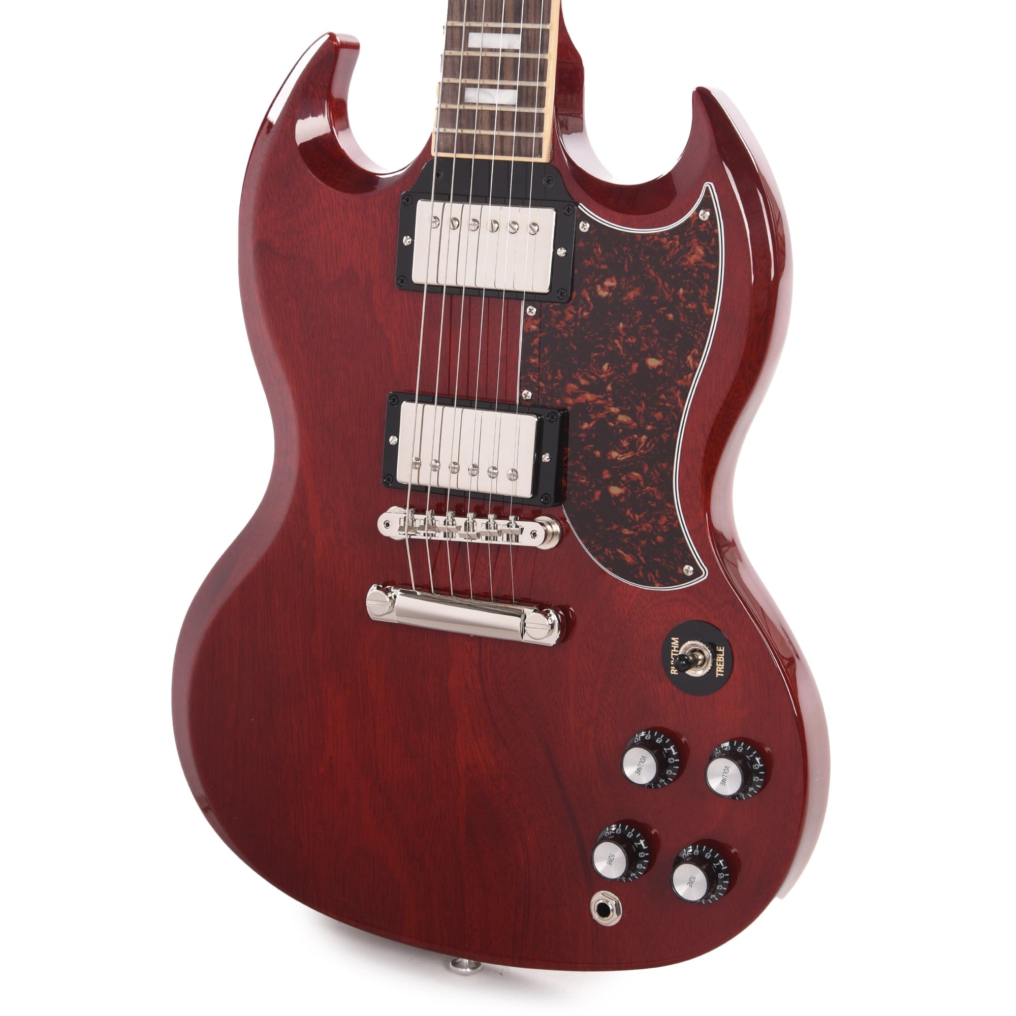 Gibson USA SG Standard Heritage Cherry w/Tortoise Pickguard & T-Type P ...