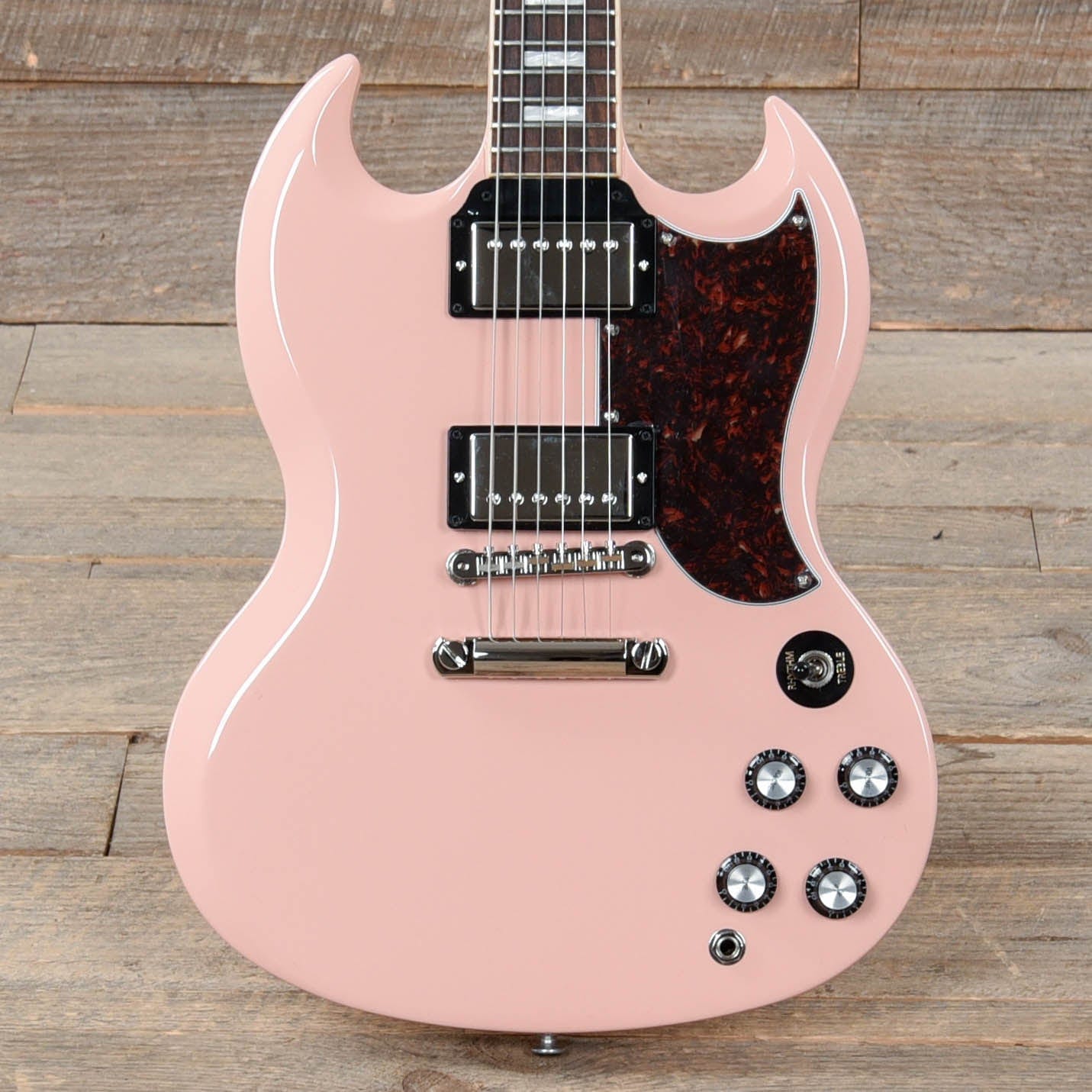 Gibson USA SG Standard Shell Pink w/Tortoise Pickguard & T-Type Pickup ...