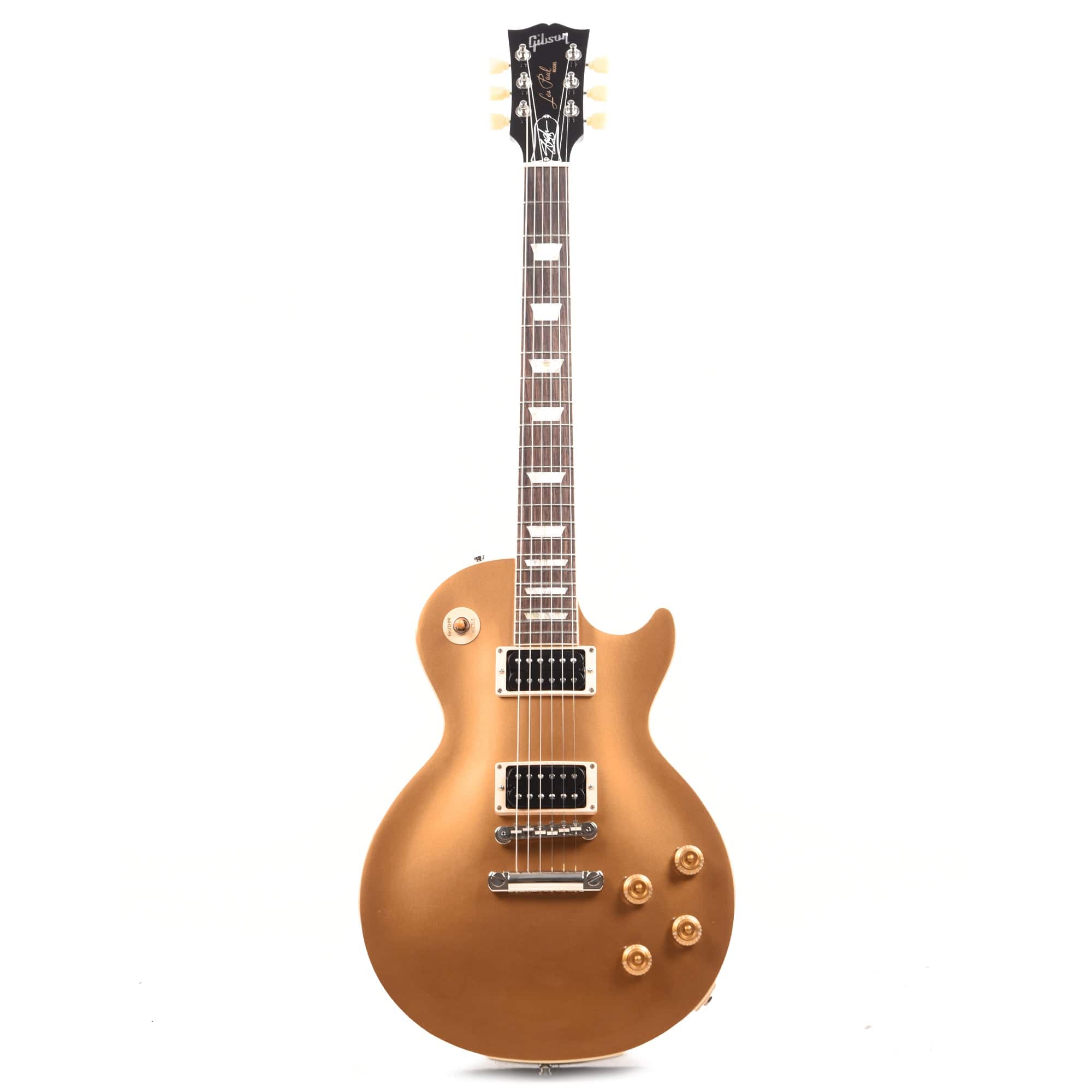 Gibson USA Slash "Victoria" Les Paul Standard Goldtop Dark Back ...