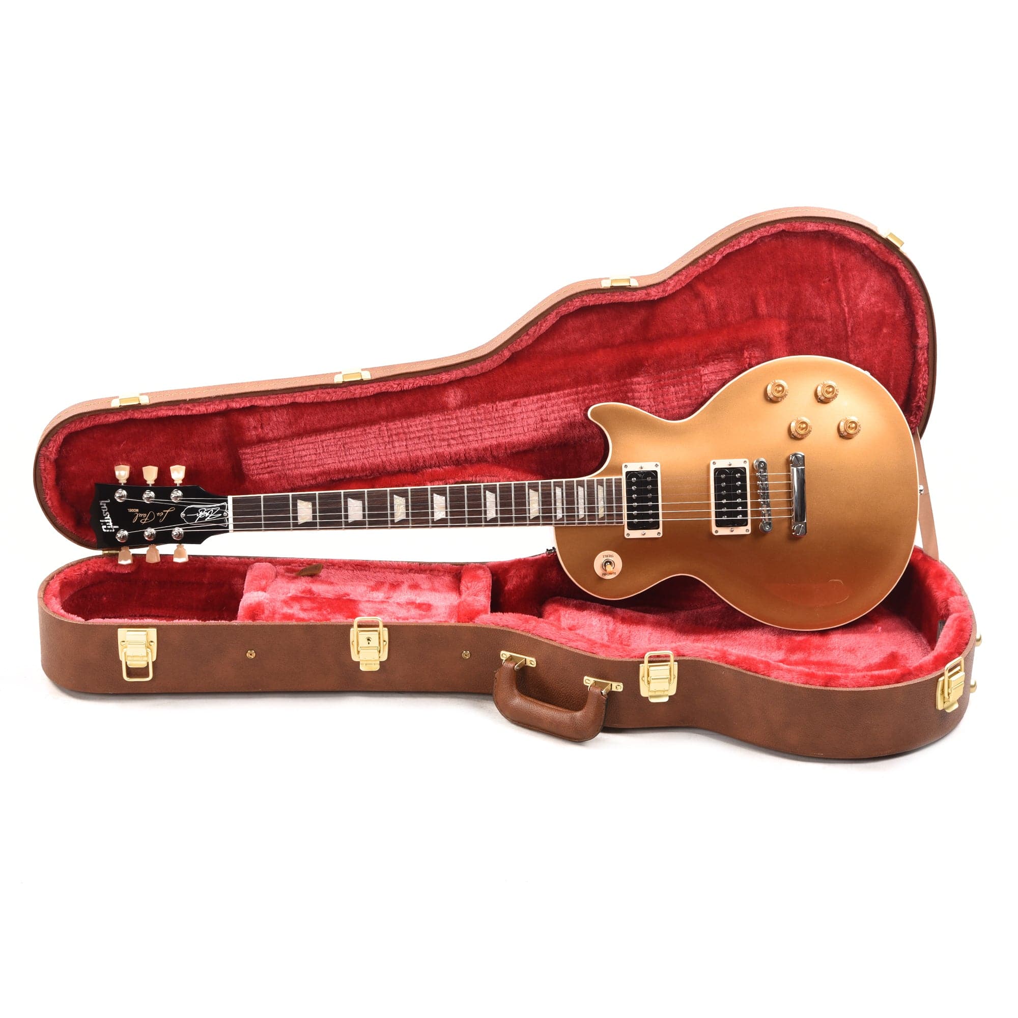 Gibson USA Slash "Victoria" Les Paul Standard Goldtop Dark Back ...