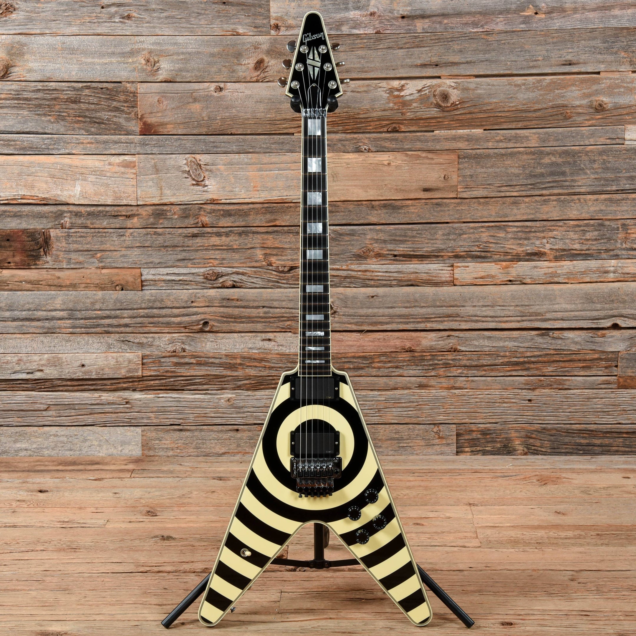 Gibson Zakk Wylde Custom Flying V Bullseye – Chicago Music Exchange