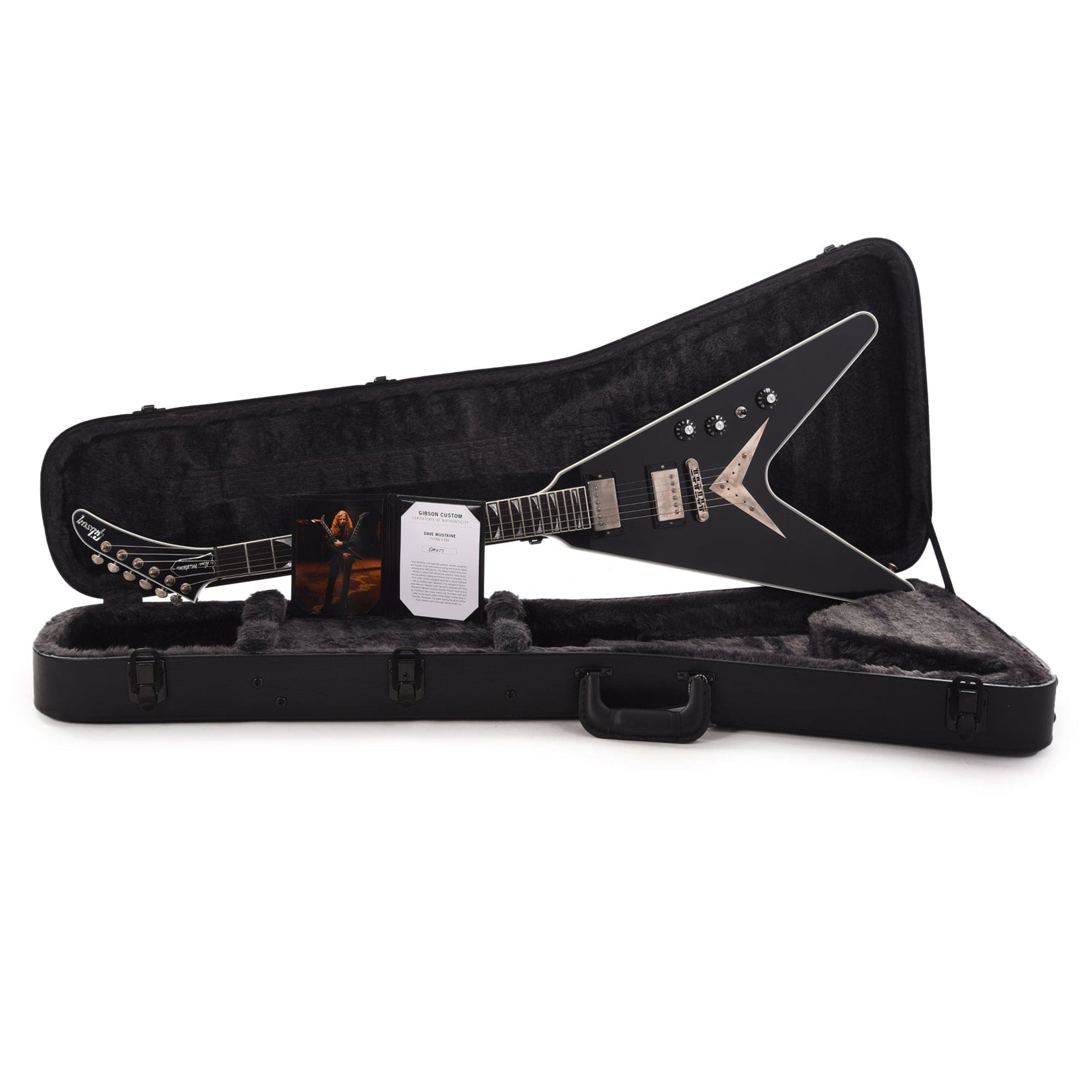 Gibson Custom Shop Artist Limited Edition Dave Mustaine Flying V EXP E ...