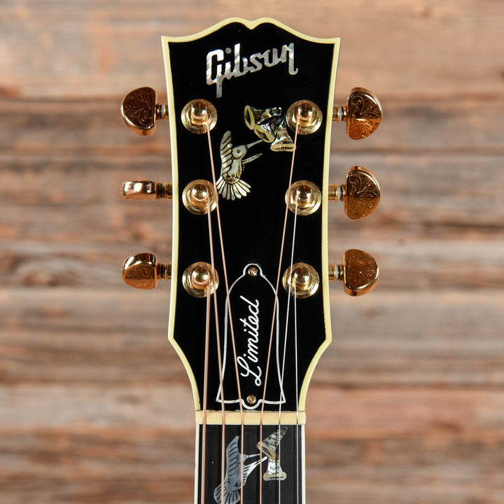 Gibson Hummingbird Custom Quilt (Custom Inlays and Blue Finish) Blue 2 ...