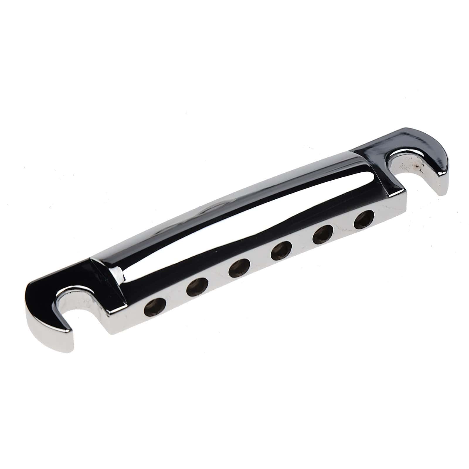 Gibson Stop Bar Tailpiece w/Studs & Inserts - Chrome – Chicago Music ...