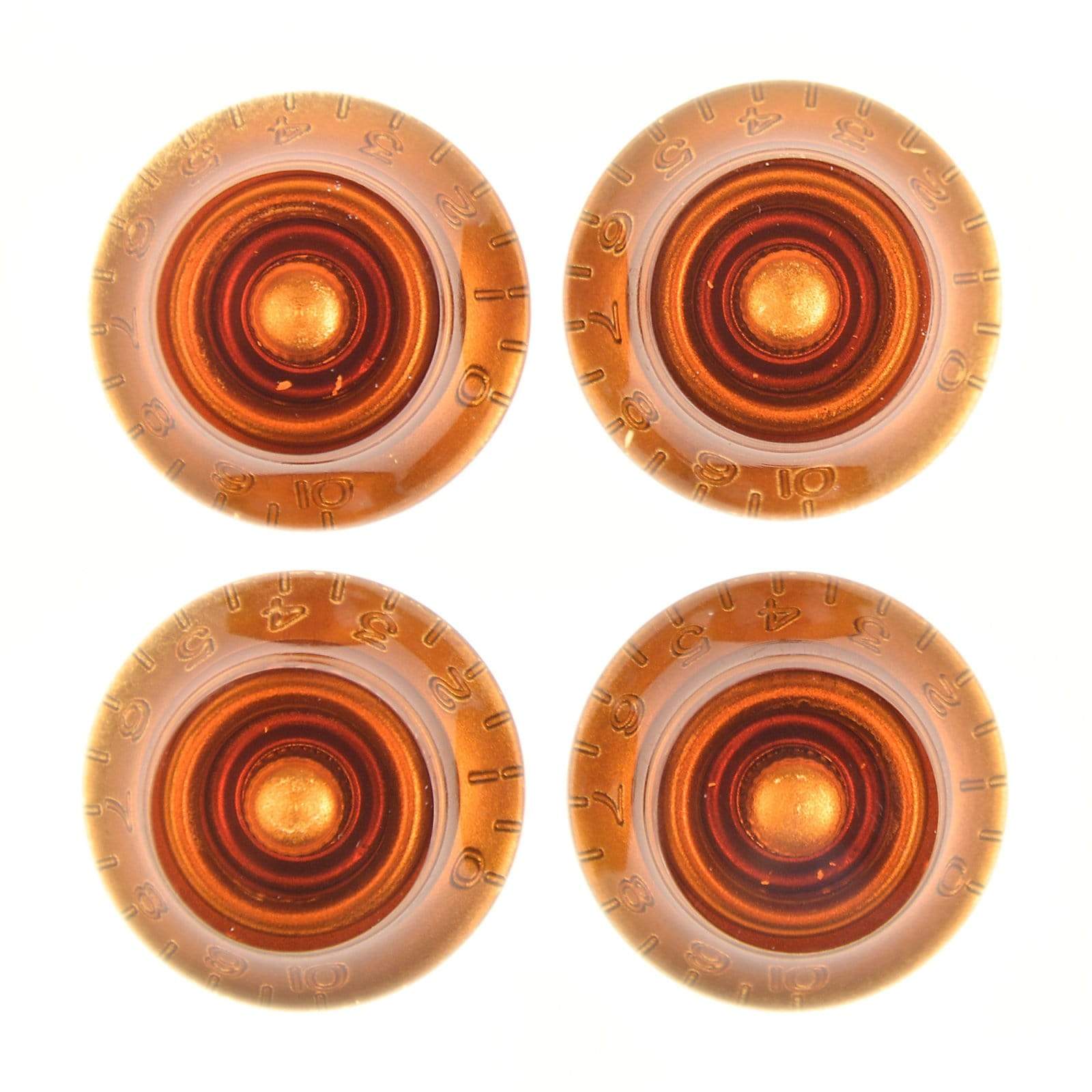 Gibson Gear Top Hat Knobs Vintage Amber 4-Pack – Chicago Music Exchange