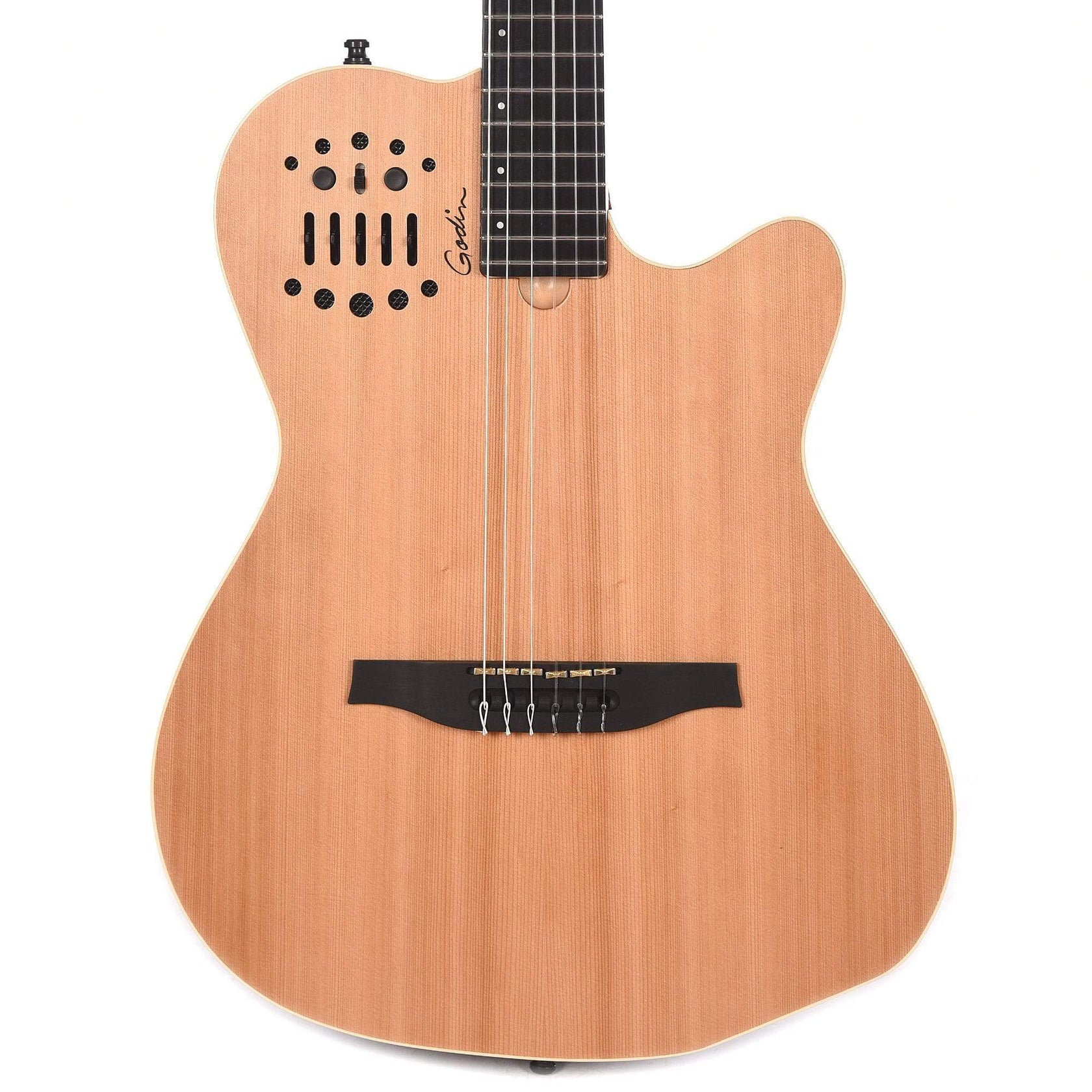 Godin Multiac ACS Slim Nylon String Electro-Acoustic Natural w/Synth A ...