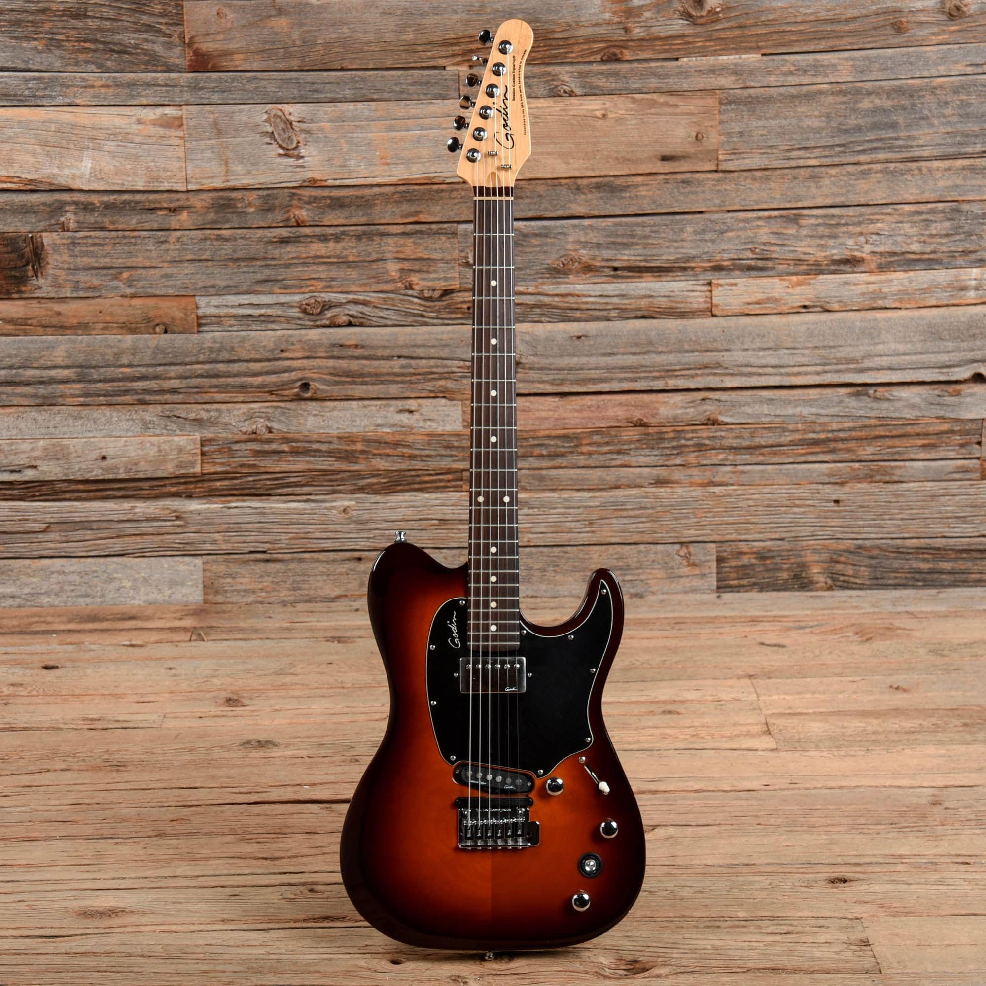 Godin Session Custom Tripleplay Lightburst – Chicago Music Exchange