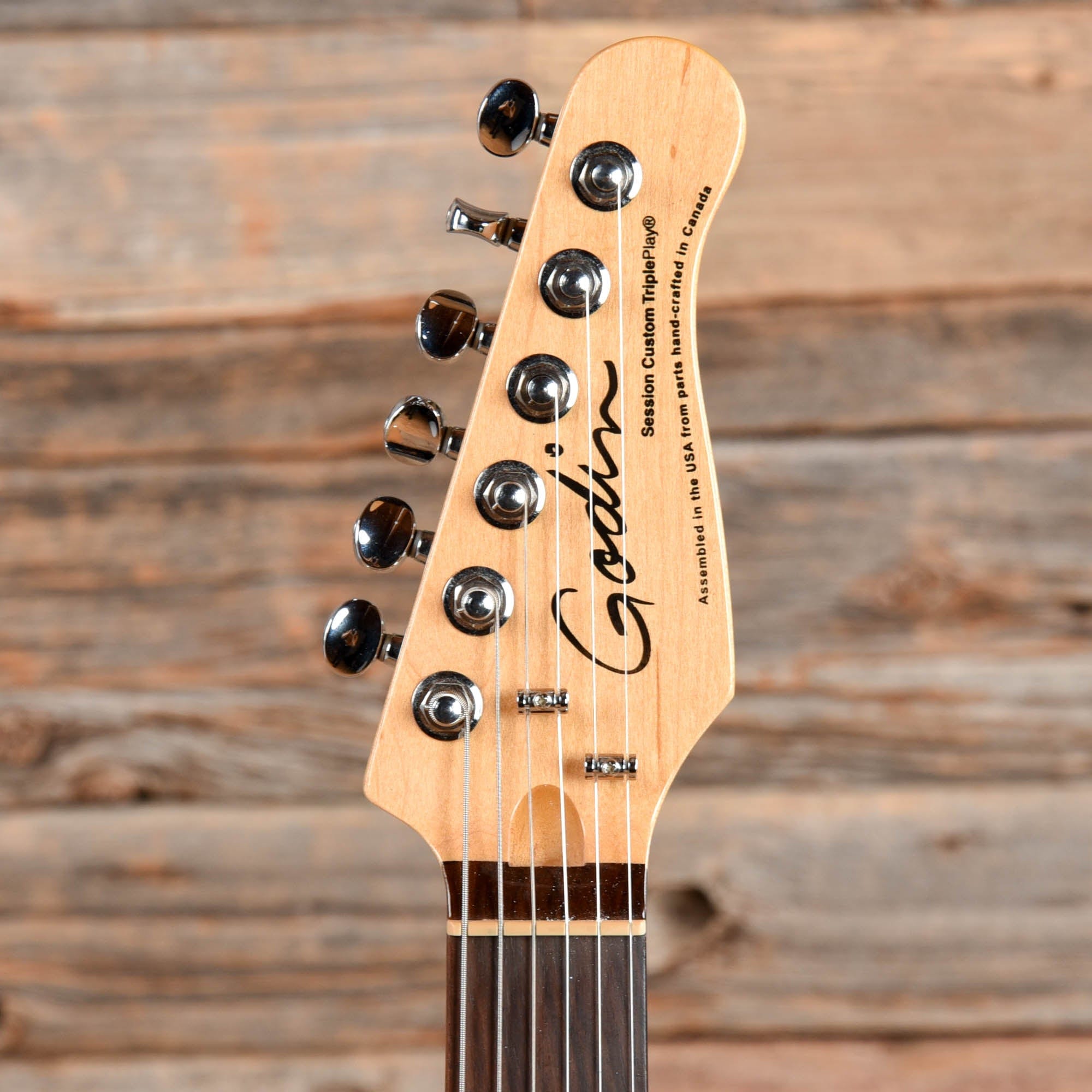 Godin Session Custom Tripleplay Lightburst – Chicago Music Exchange