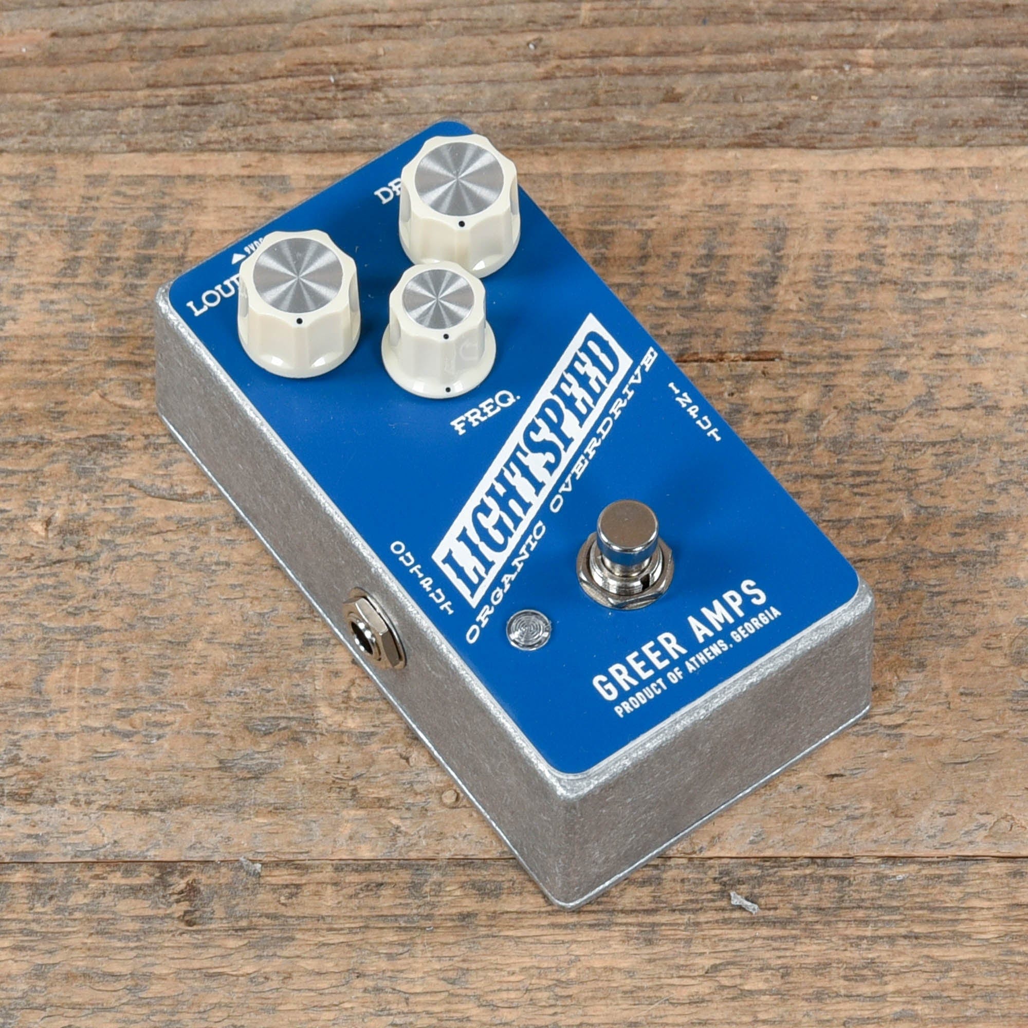 Greer Amps Lightspeed Organic Overdrive – Chicago Music Exchange