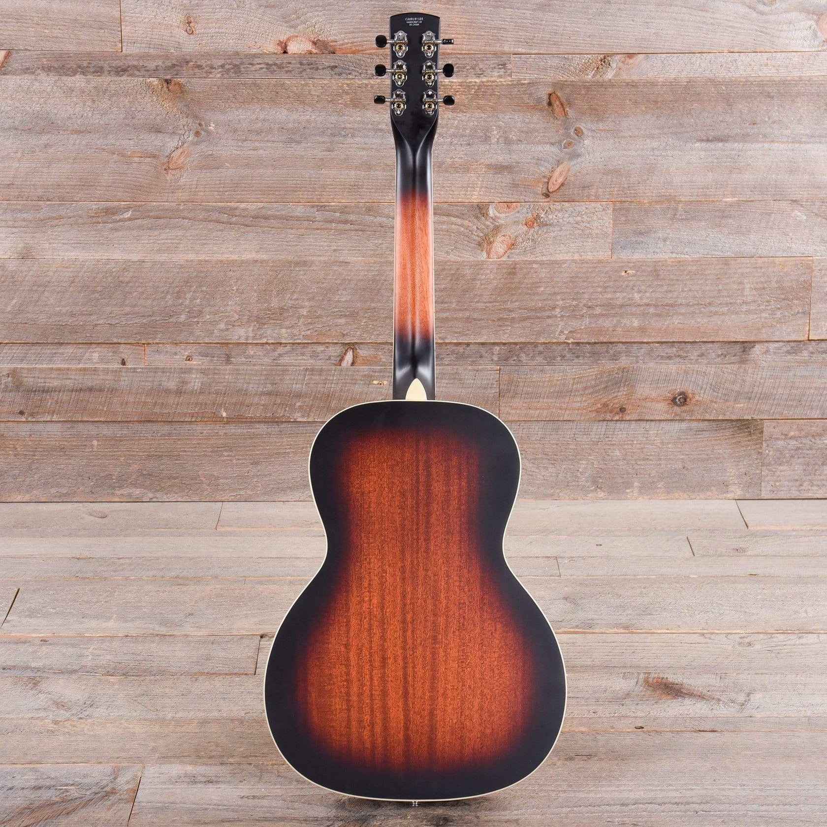 Gretsch G9220 Bobtail Round Neck Mahogany Body 2-Color Sunburst Acoust ...