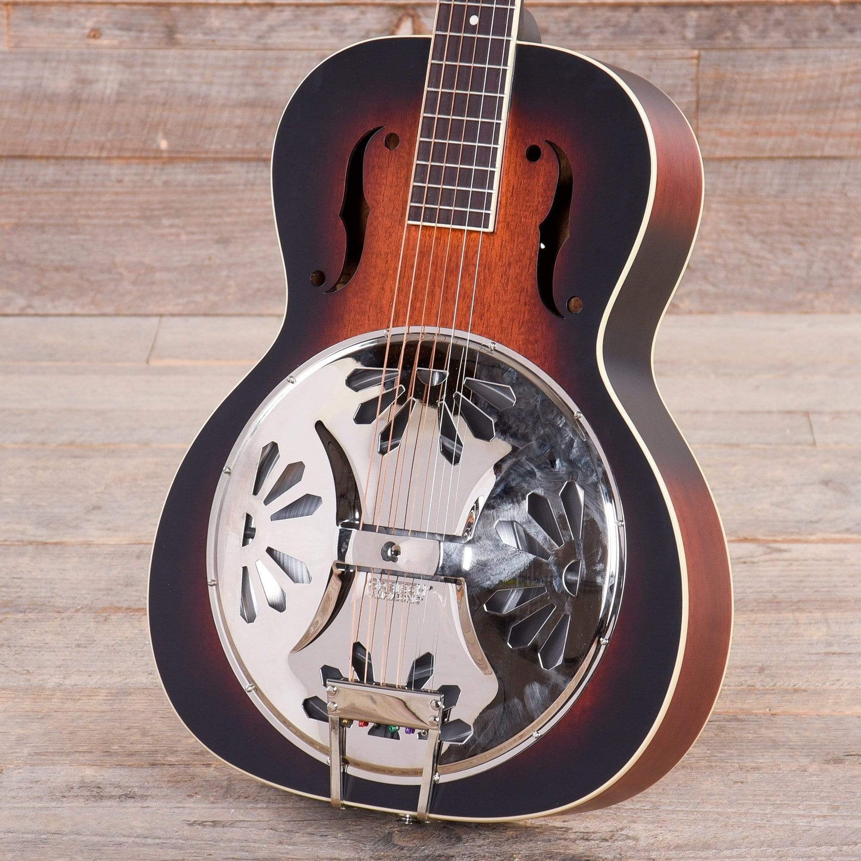 Gretsch G9220 Bobtail Round Neck Mahogany Body 2-Color Sunburst Acoust ...