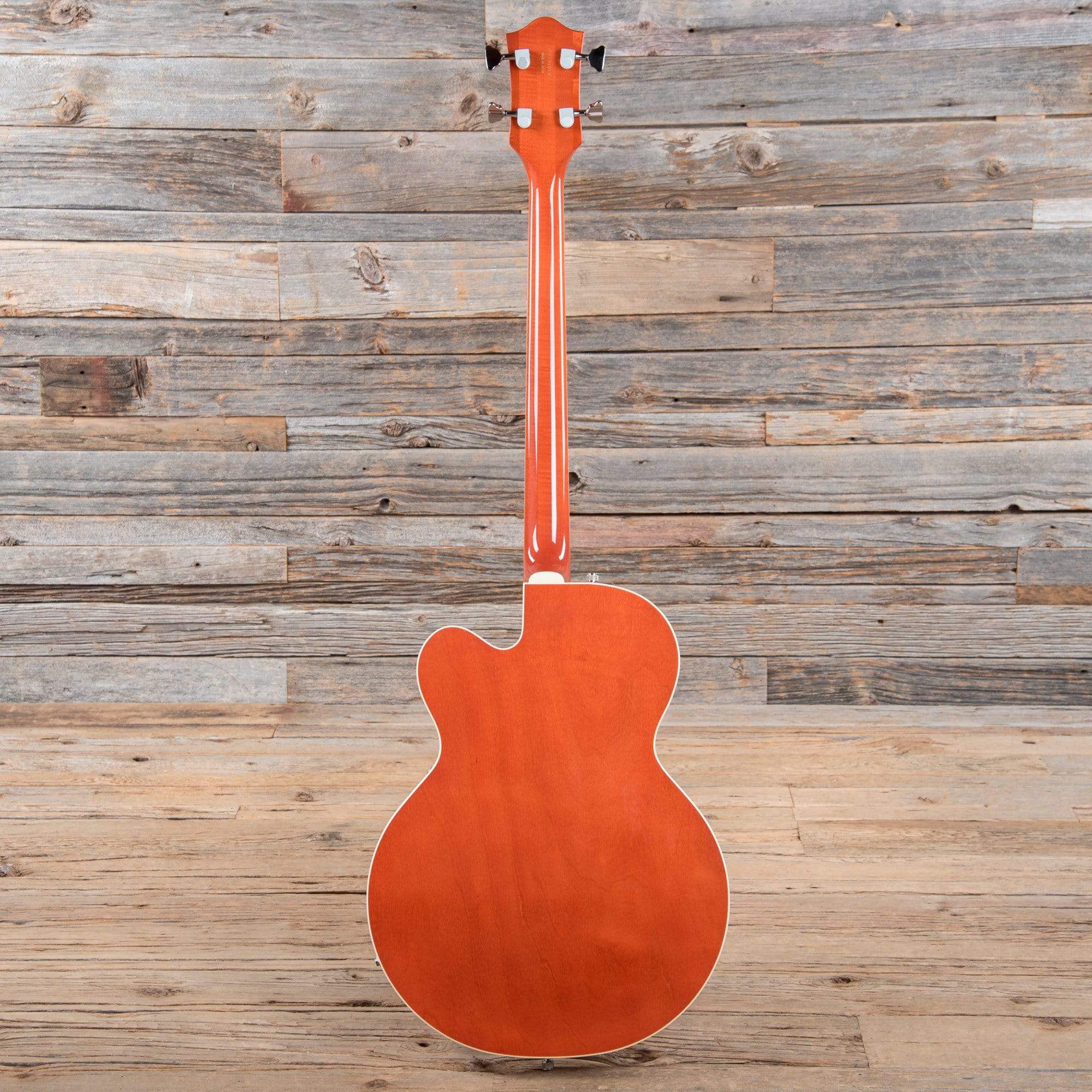 Gretsch G6119BO Broadkaster Bass Orange 2011 – Chicago Music Exchange