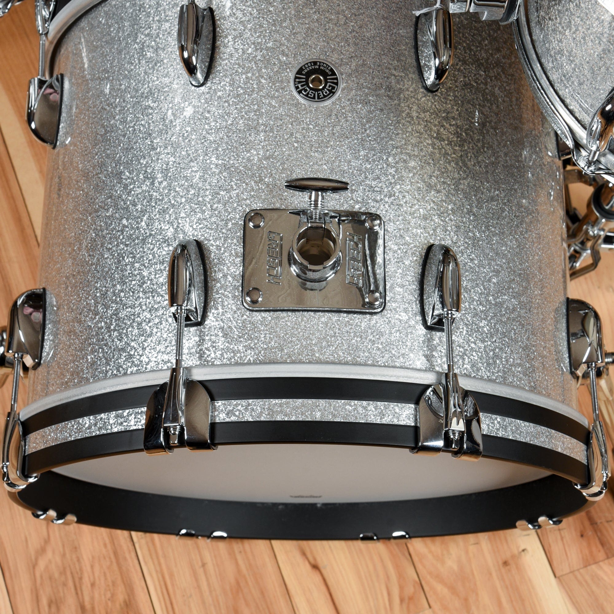 Gretsch Brooklyn 12/14/18 3pc. Drum Kit Silver Sparkle – Chicago Music ...