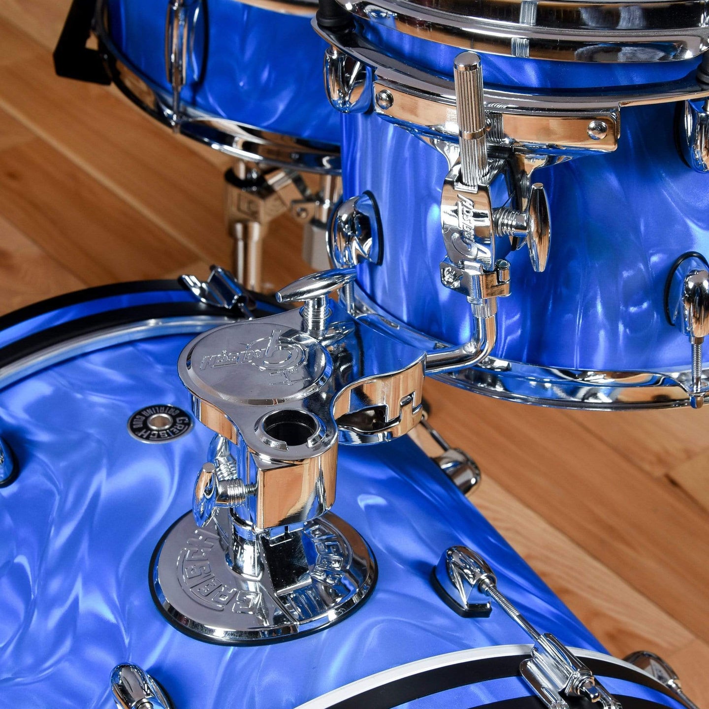 Gretsch Catalina Club 12/14/18/5x14 4pc. Drum Kit Blue Satin Flame ...