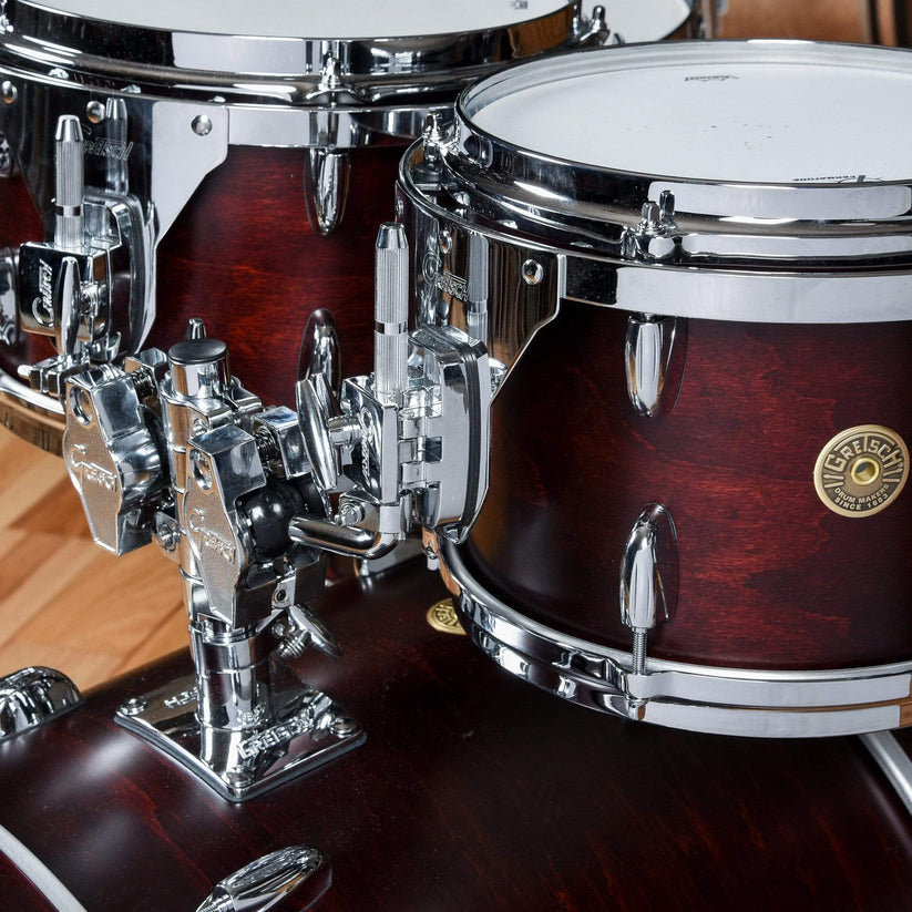 Gretsch USA Custom 10/12/14/20 4pc. Drum Kit Chestnut Duco Satin Lacqu ...