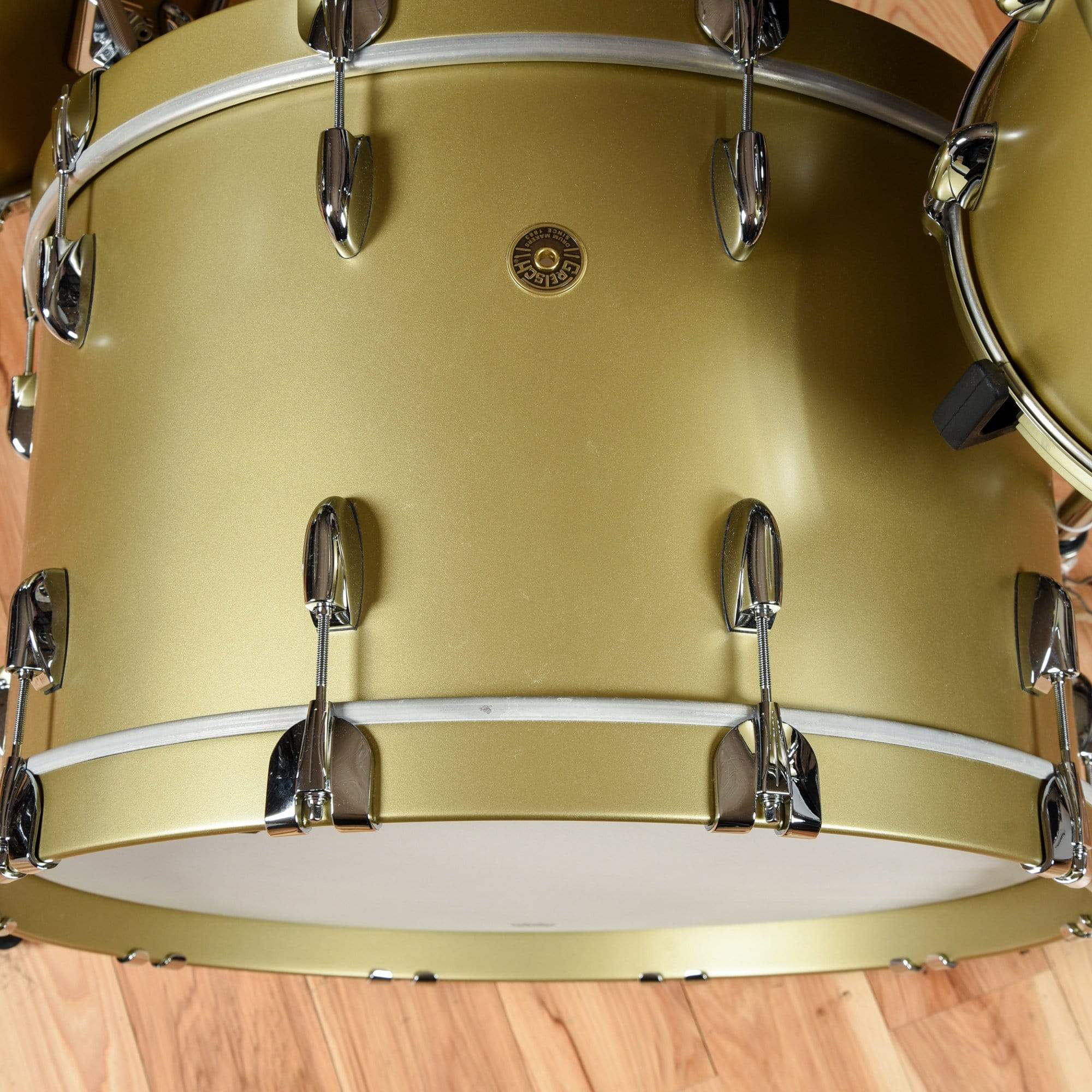 Gretsch USA Custom 13/16/18/24 4pc. Drum Kit Gold Mist Satin – Chicago ...