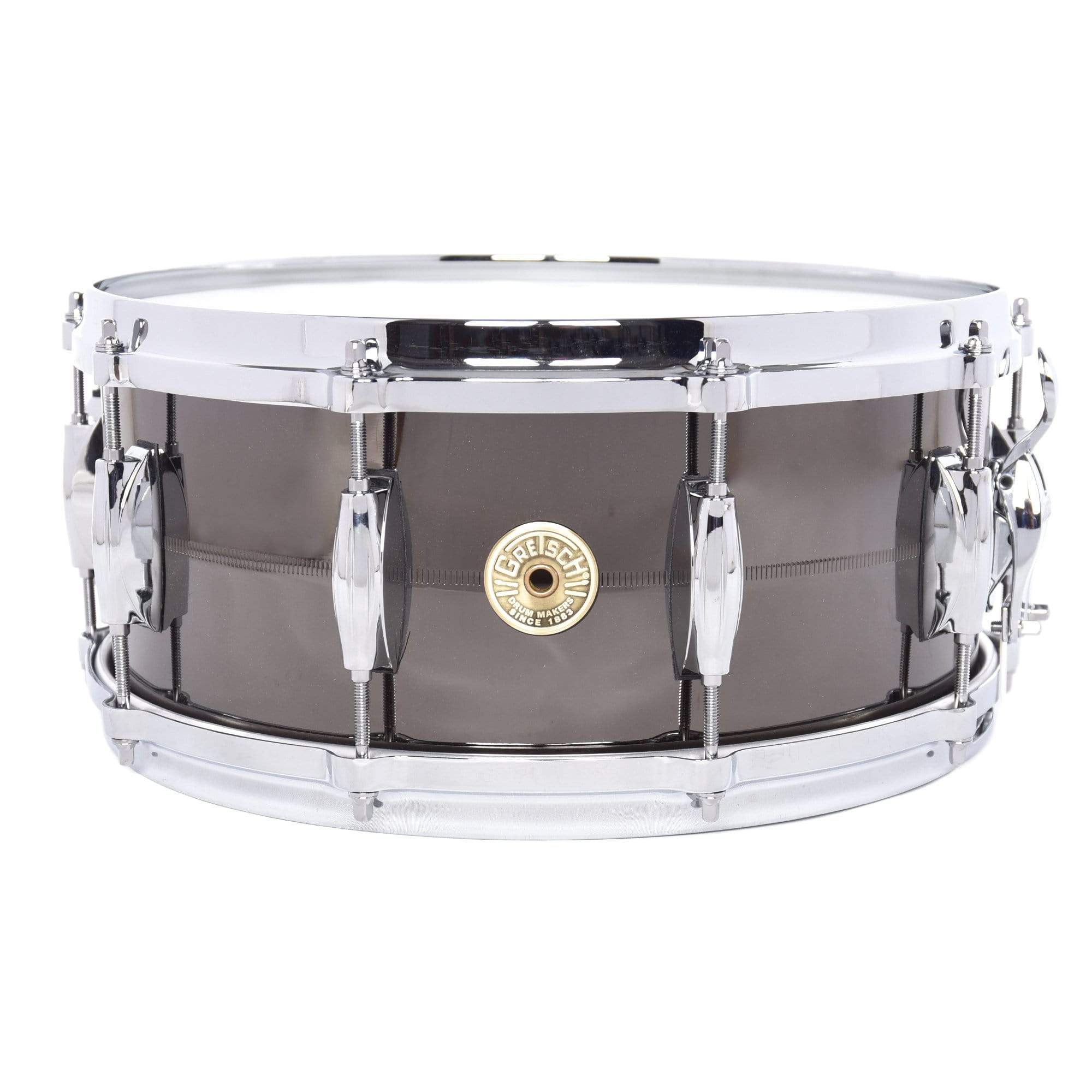 Gretsch 6x14 USA Custom Black Nickel Over Brass Snare Drum – Chicago ...