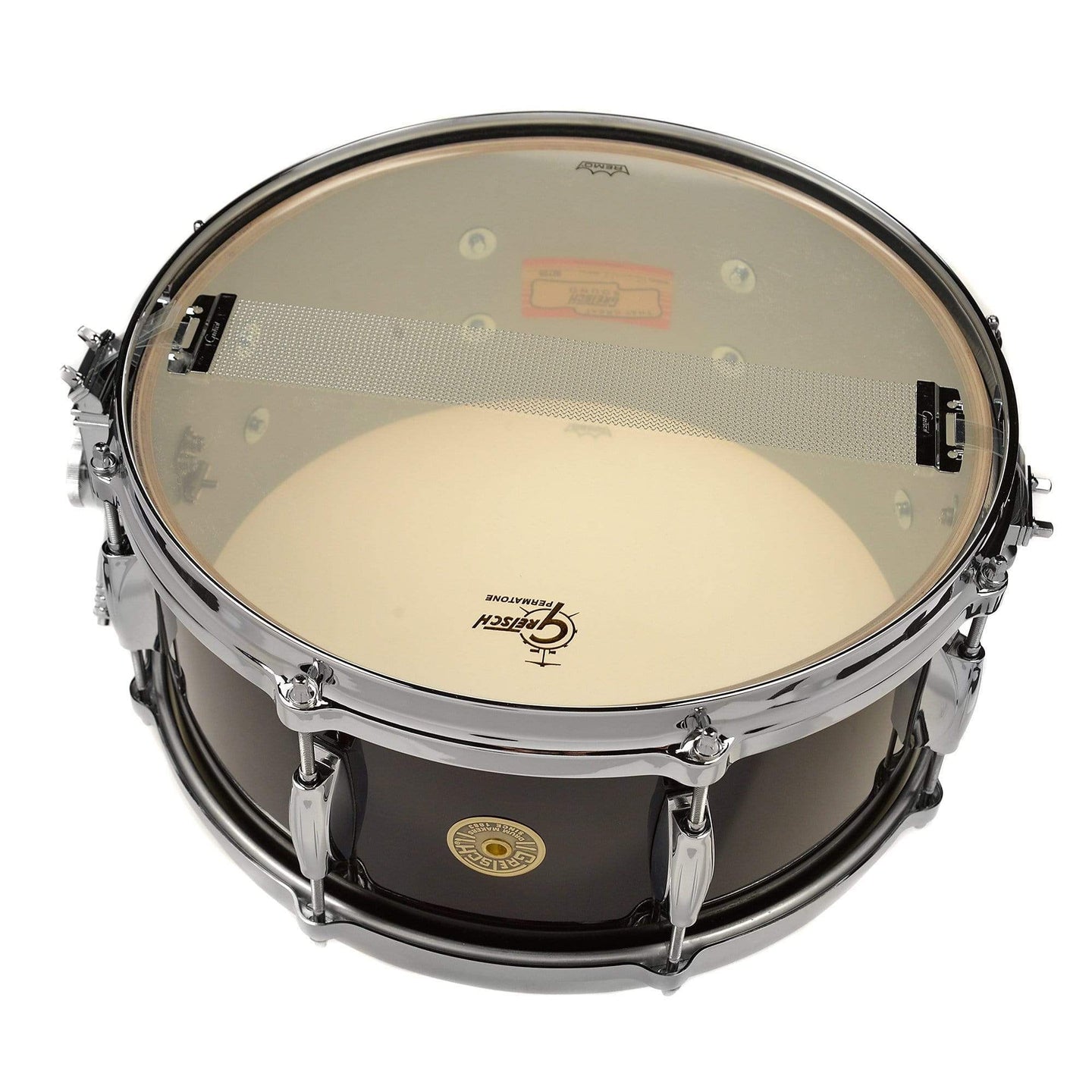 Gretsch 6.5x14 USA Custom Snare Drum Dark Walnut Gloss – Chicago Music ...