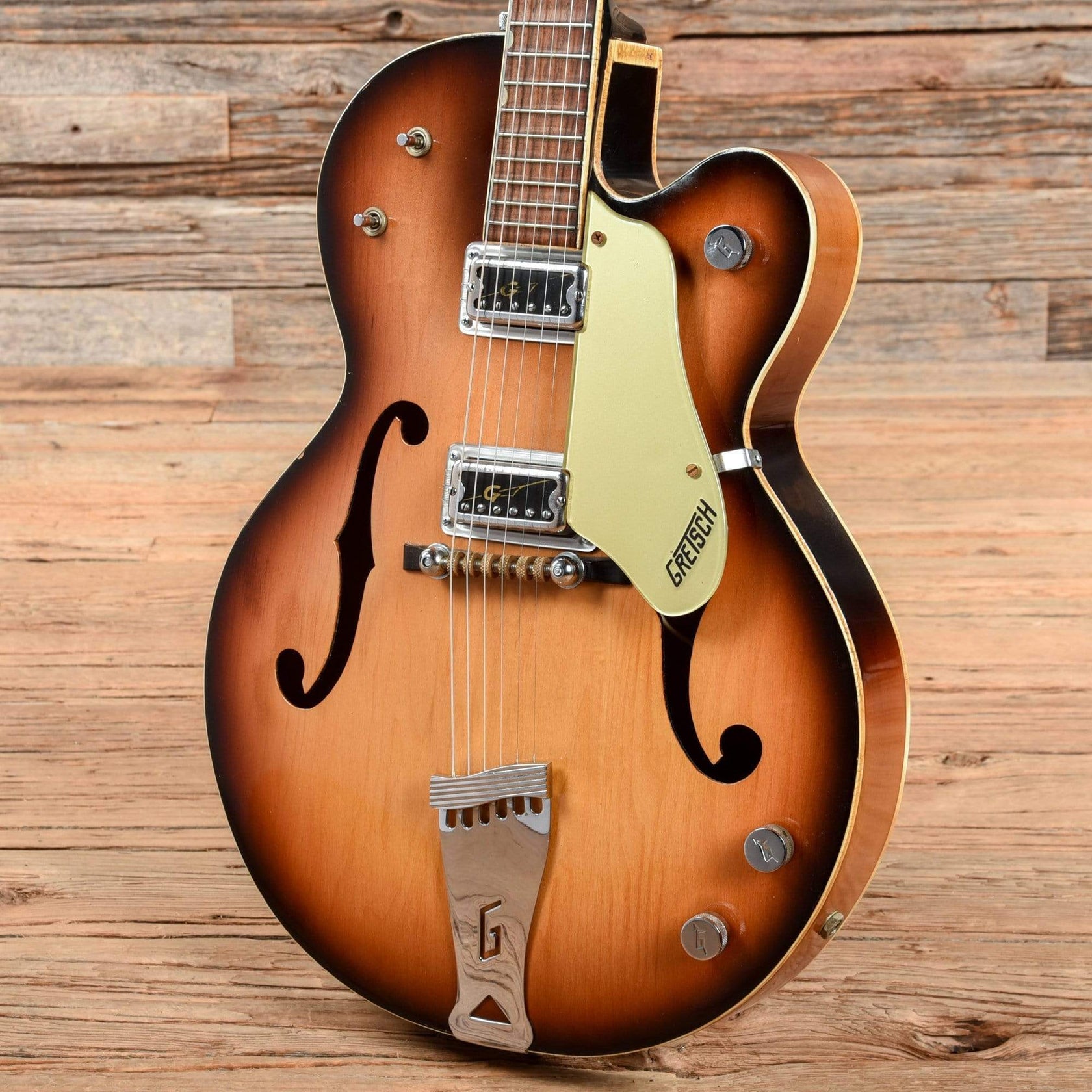 Gretsch 6117 Double Anniversary Sunburst Sunburst 1967 – Chicago Music ...