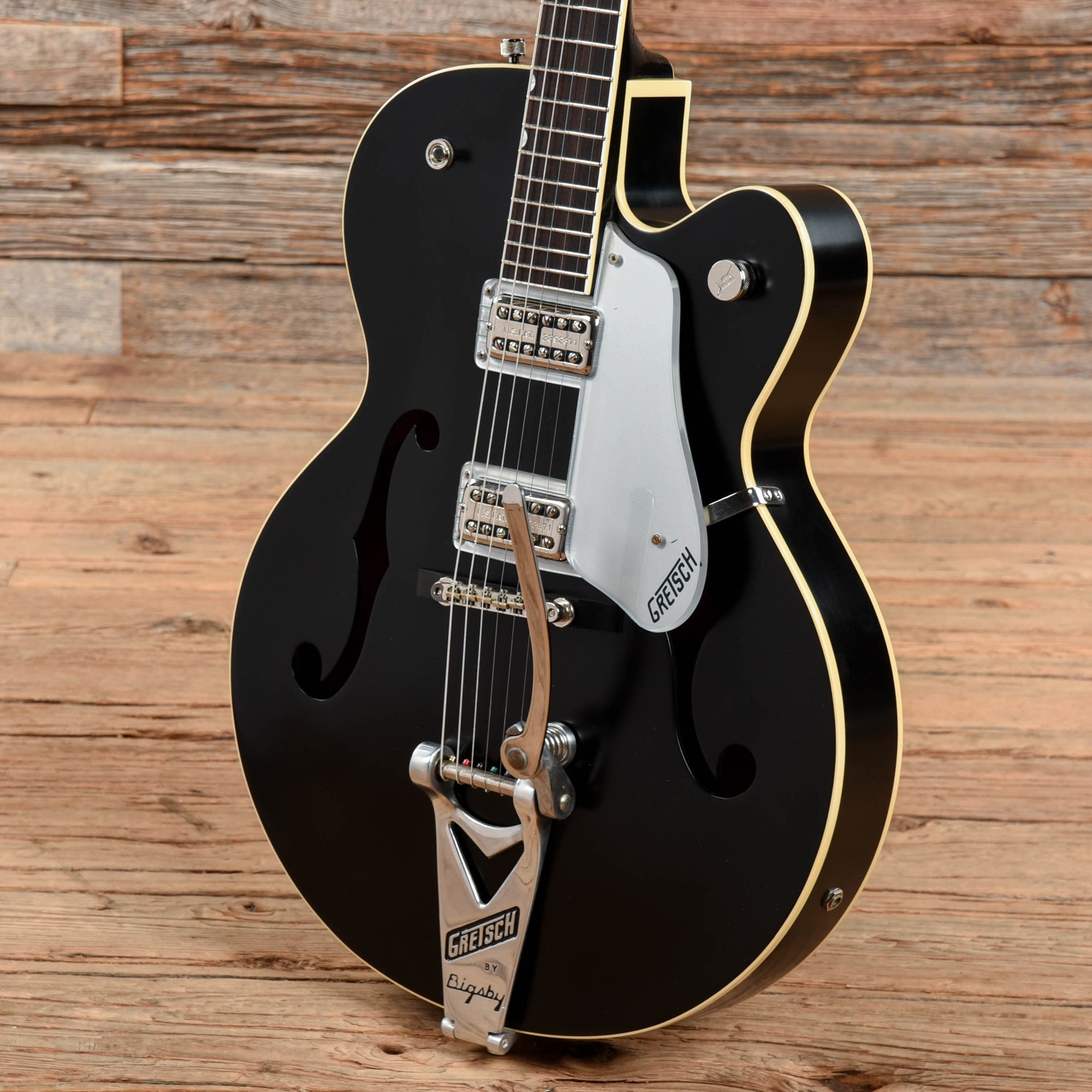 Gretsch 6120SH Brian Setzer Hot Rod Satin Black 2002 – Chicago Music ...