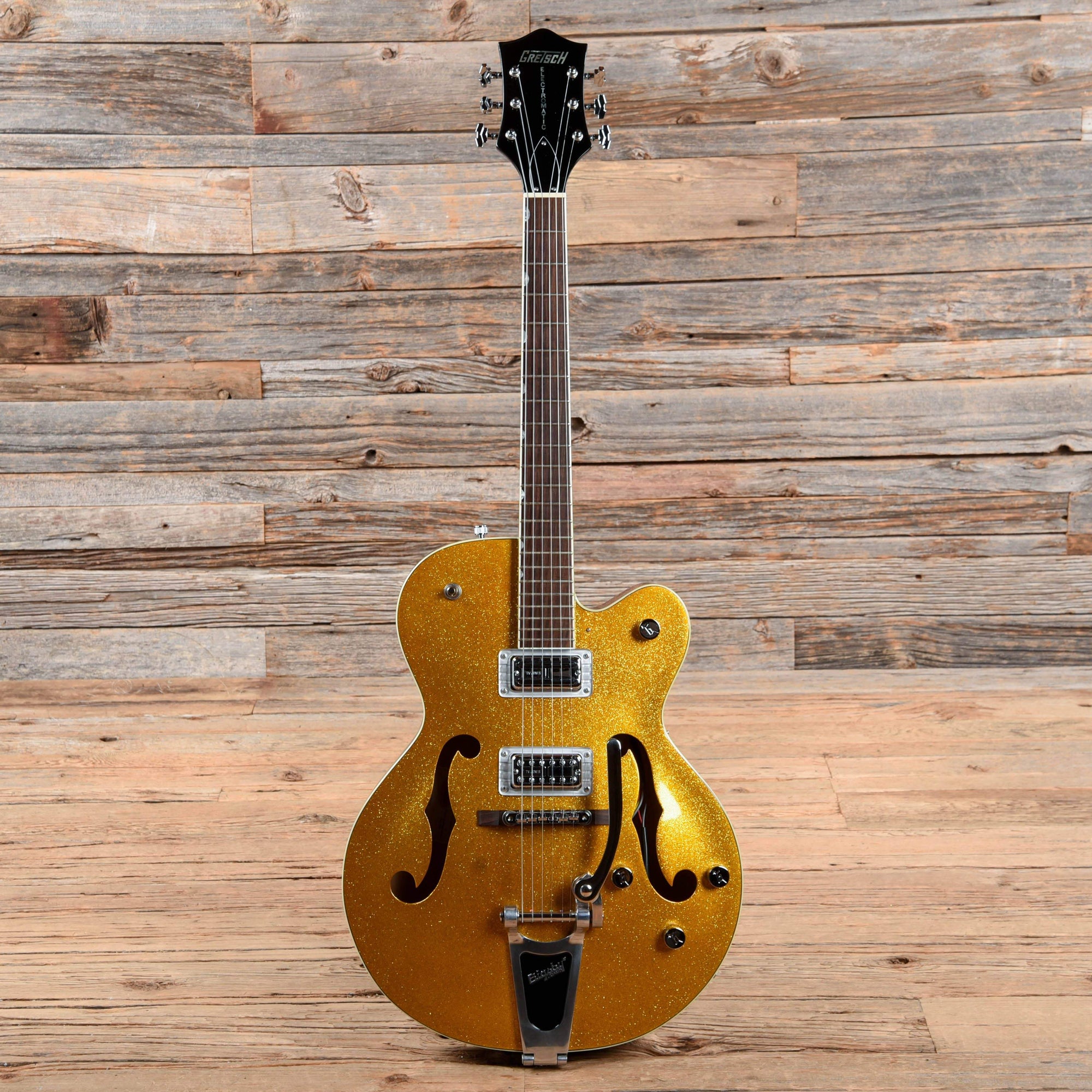 Gretsch Electromatic G5128 Archtop Gold Sparkle 2004 – Chicago Music ...