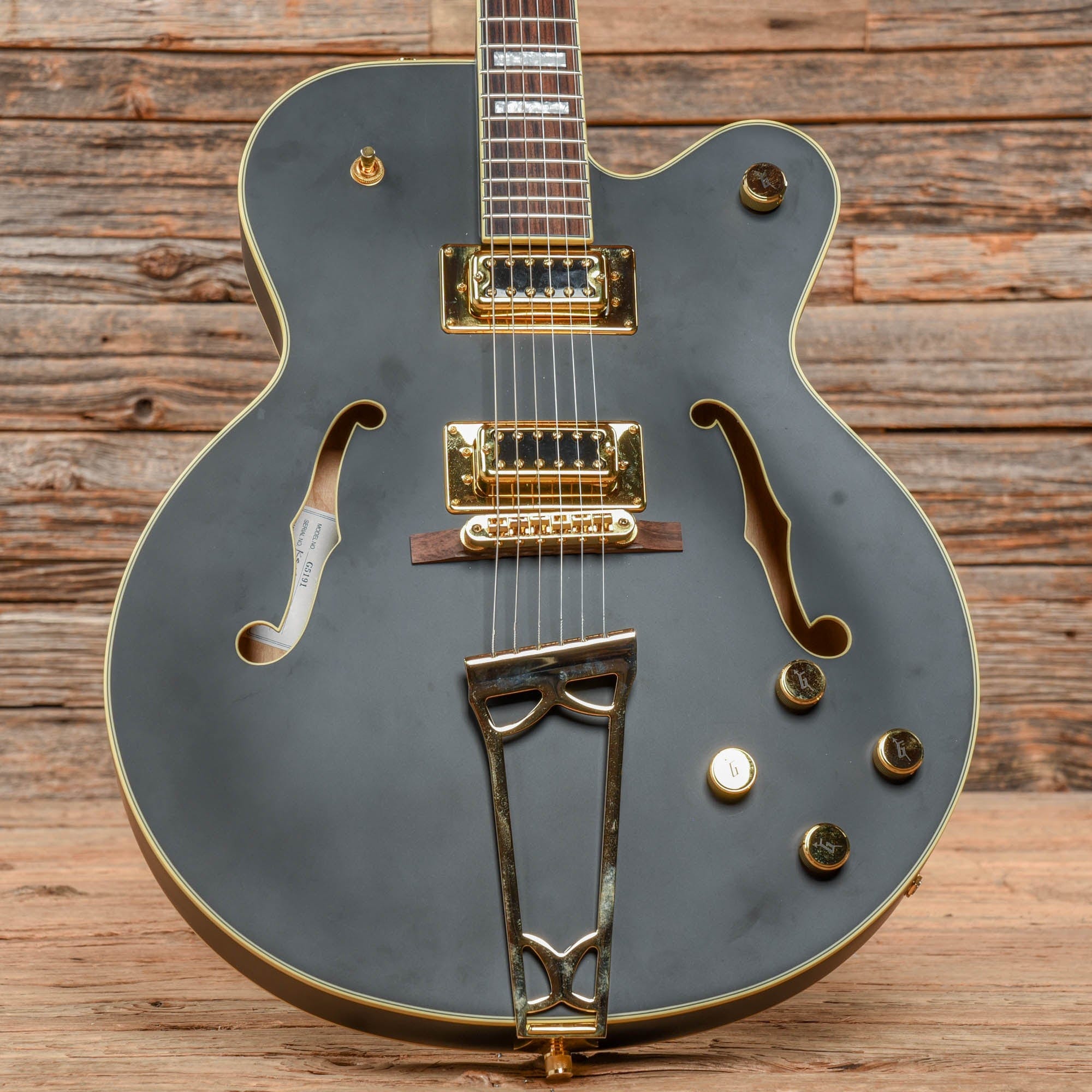 Gretsch G5191 Tim Armstrong Signature Electromatic Hollow Body Black 2 ...