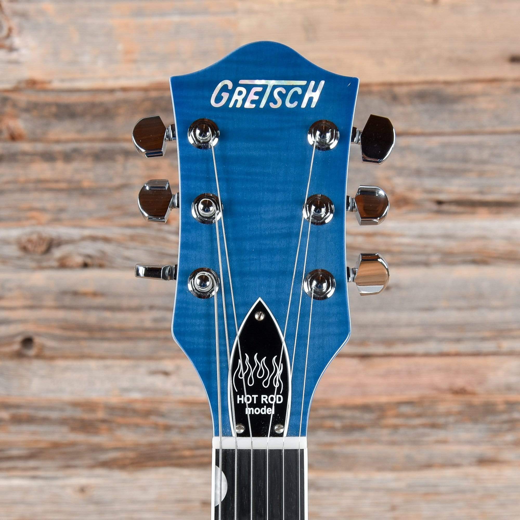 Gretsch G6120-BSHR-HBT Brian Setzer Hot Rod Harbour Blue 2015 – Chicago ...