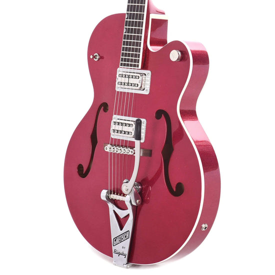 Gretsch G6120T-HR Brian Setzer Signature Hot Rod Hollow Body Magenta S ...