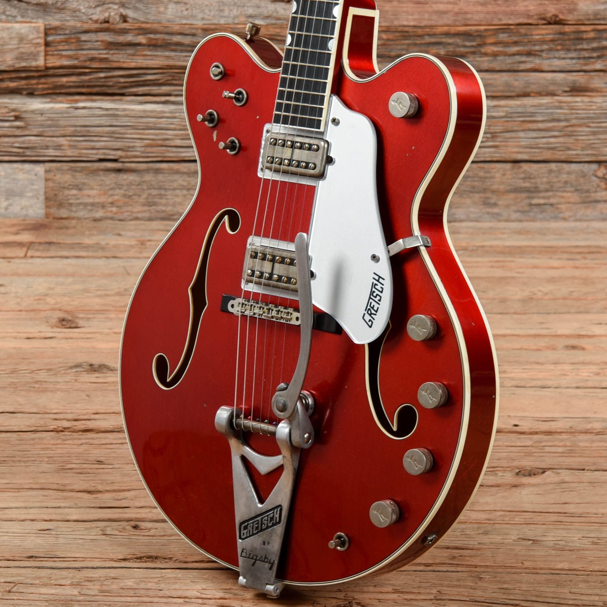 Gretsch Stern Masterbuilt Super Broadkaster Candy Apple Red 2020 ...