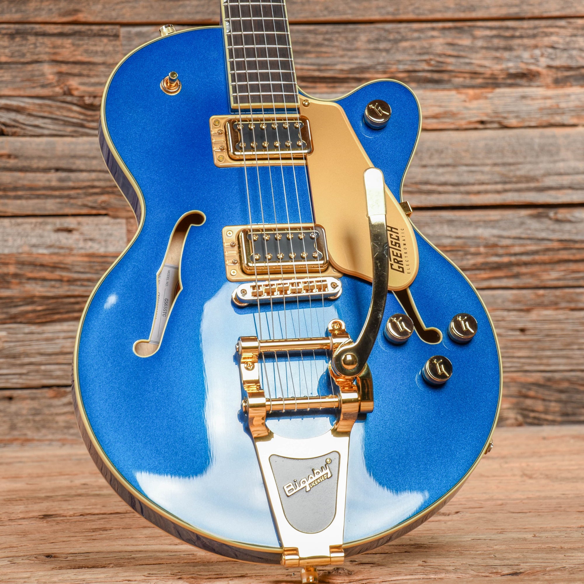 Gretsch Electromatic G5655TG Azure Metallic 2021 – Chicago Music Exchange