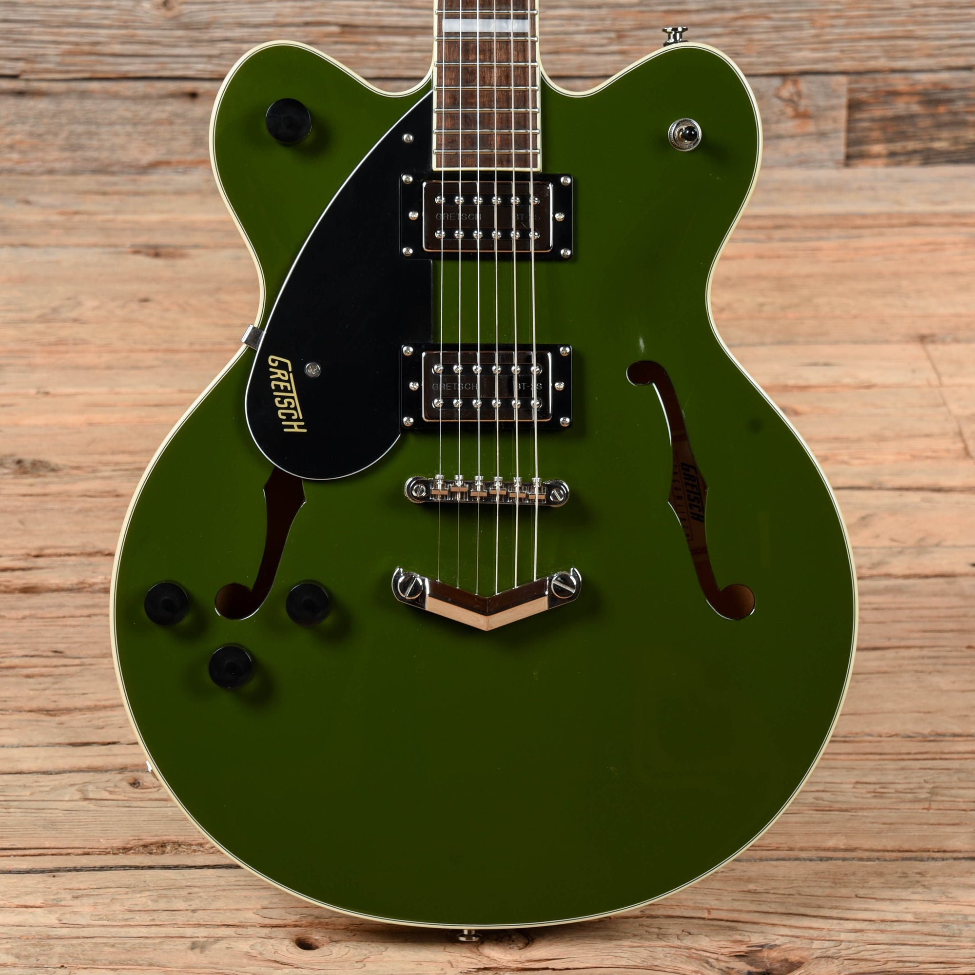 Gretsch G2622 Streamliner Center Block Green 2020 LEFTY – Chicago Music ...