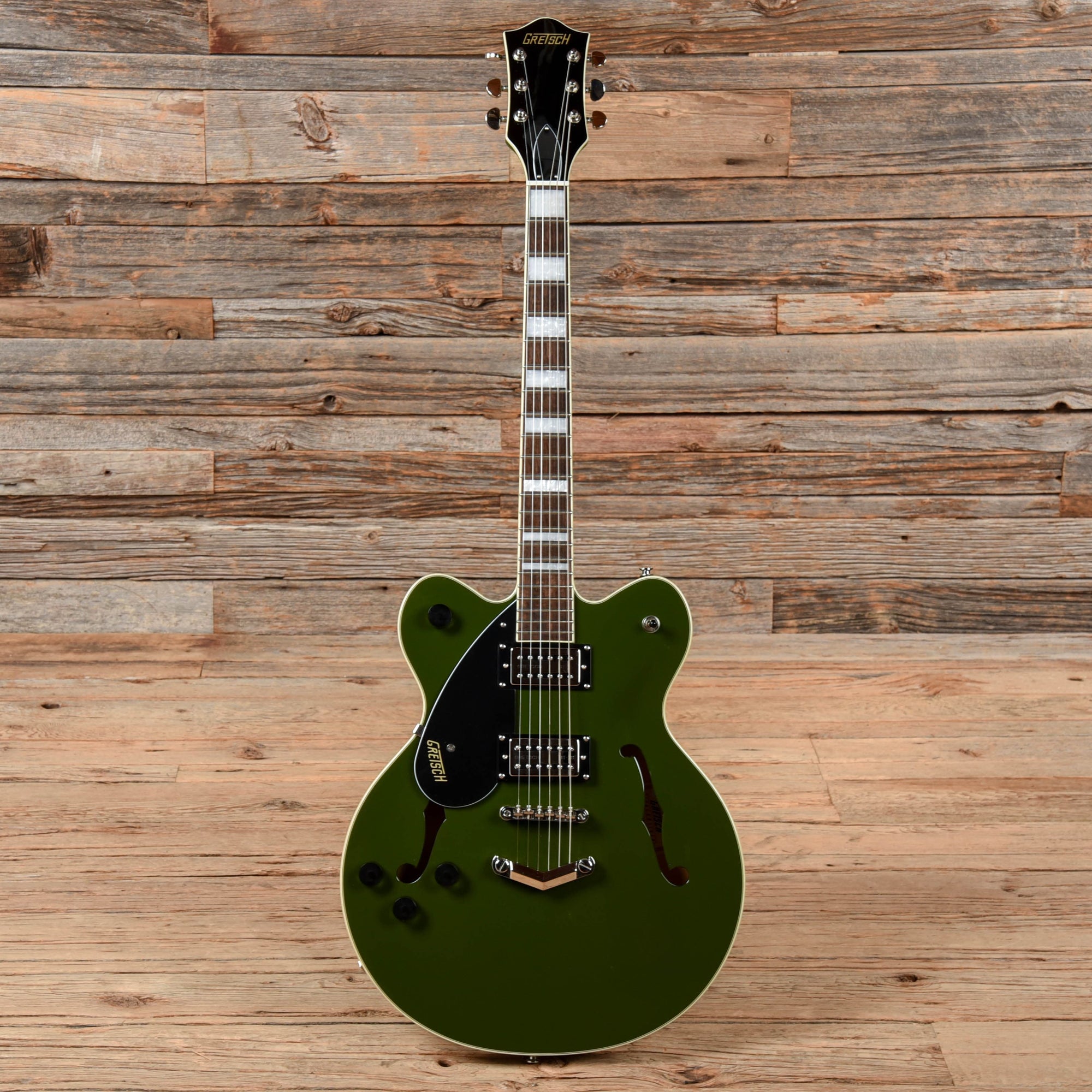 Gretsch G2622 Streamliner Center Block Green 2020 LEFTY – Chicago Music ...