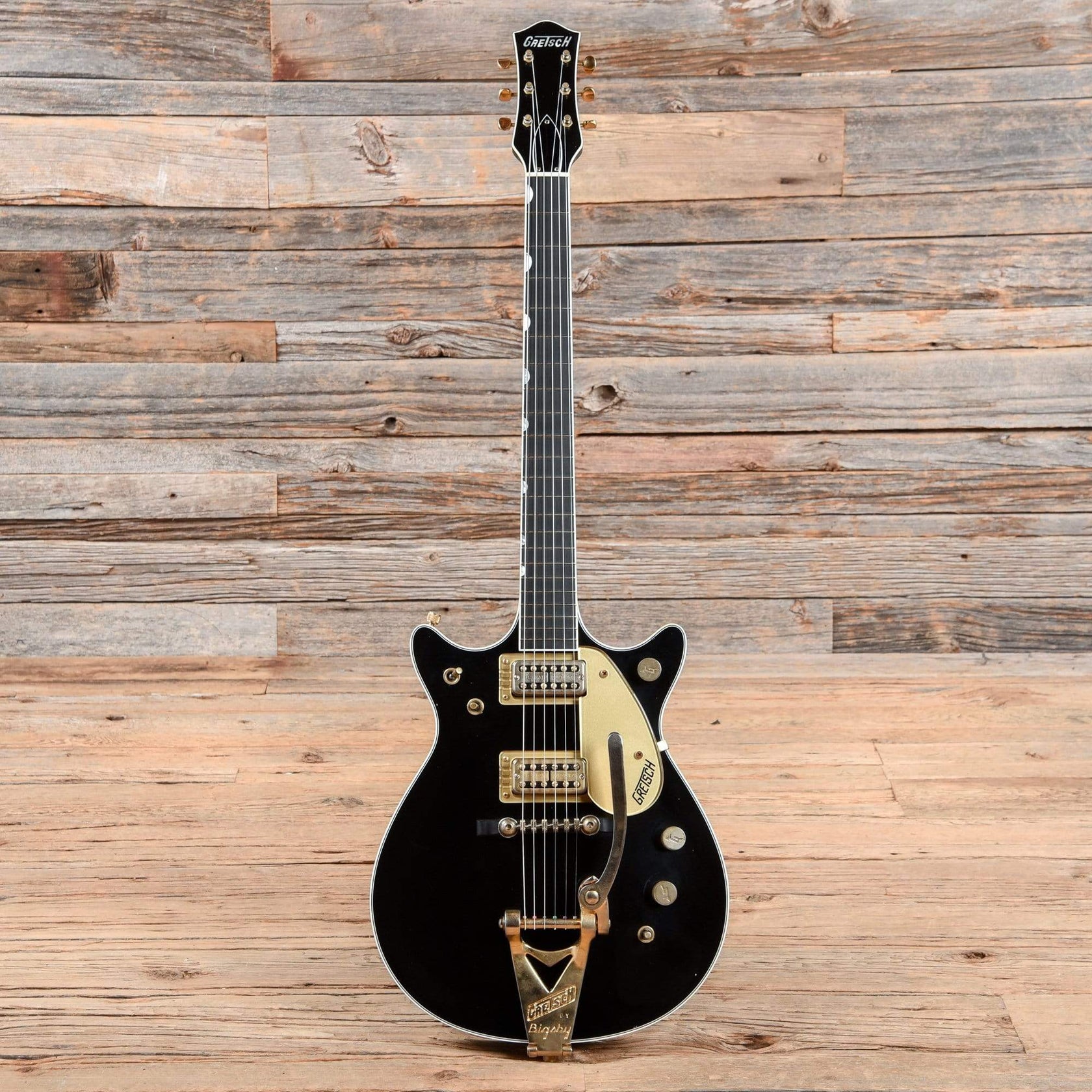 Gretsch Custom Shop G6128-CS Duo Jet Masterbuilt by Stephen Stern Blac ...