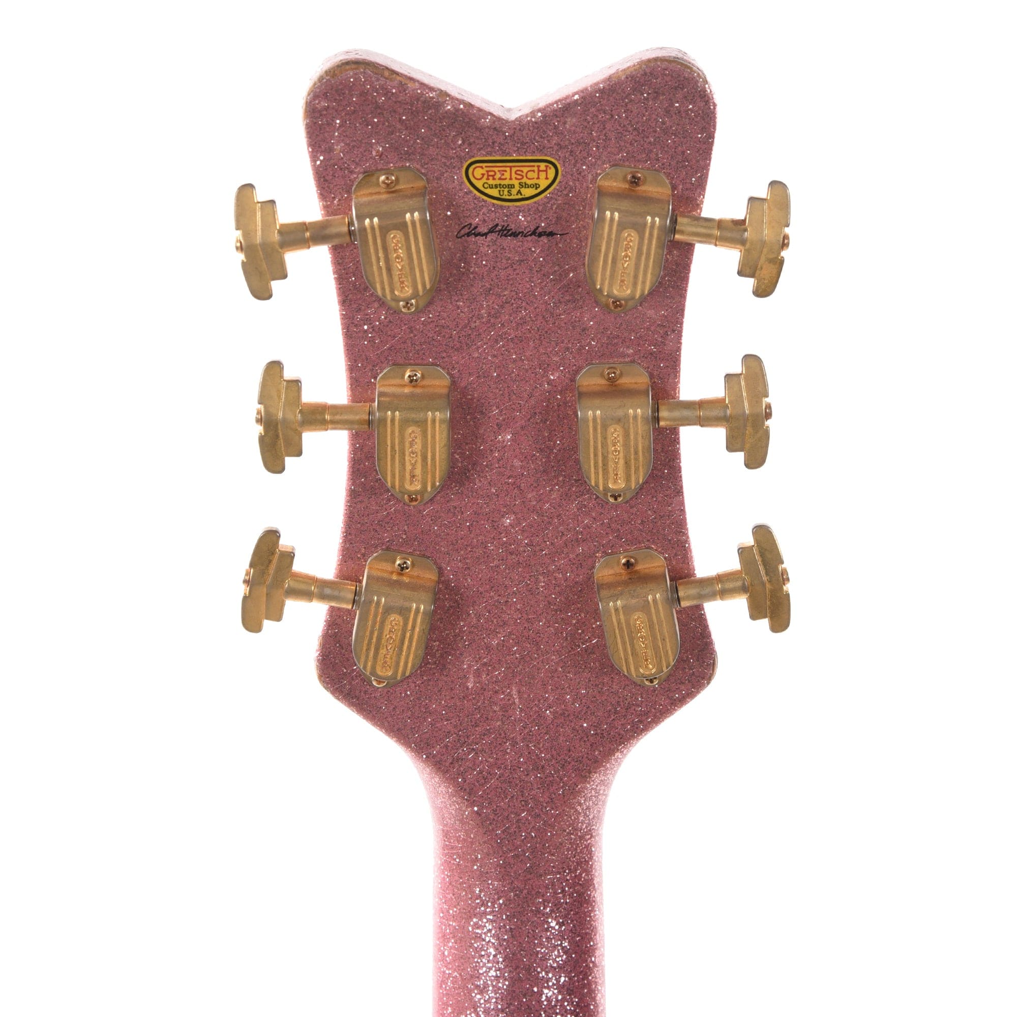 Gretsch Custom Shop G6134-57 1957 Michigan Mahogany Penguin Shell Pink ...