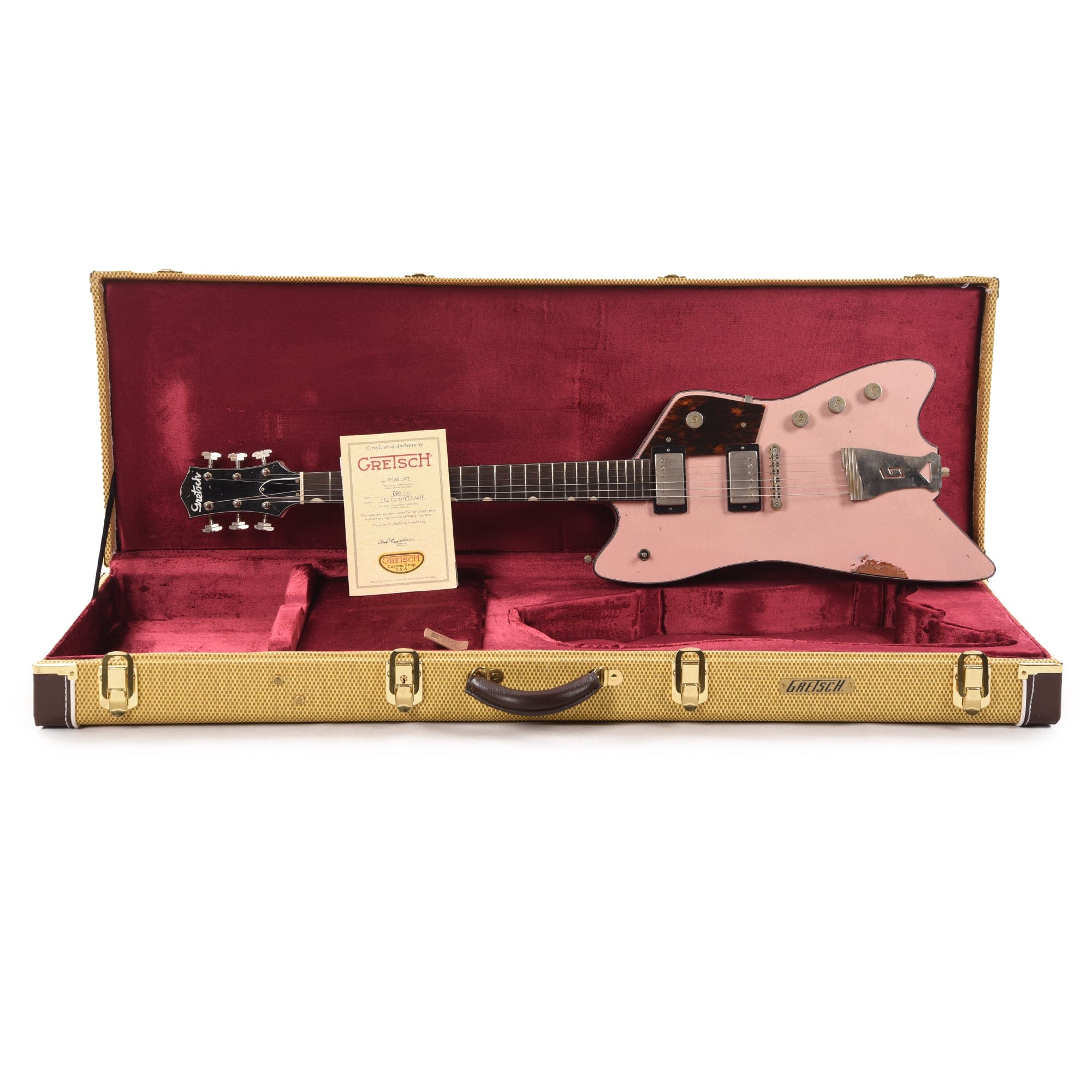 Gretsch Custom Shop G6199 Caddy Bo Michigan Mahogany Shell Pink Heavy ...