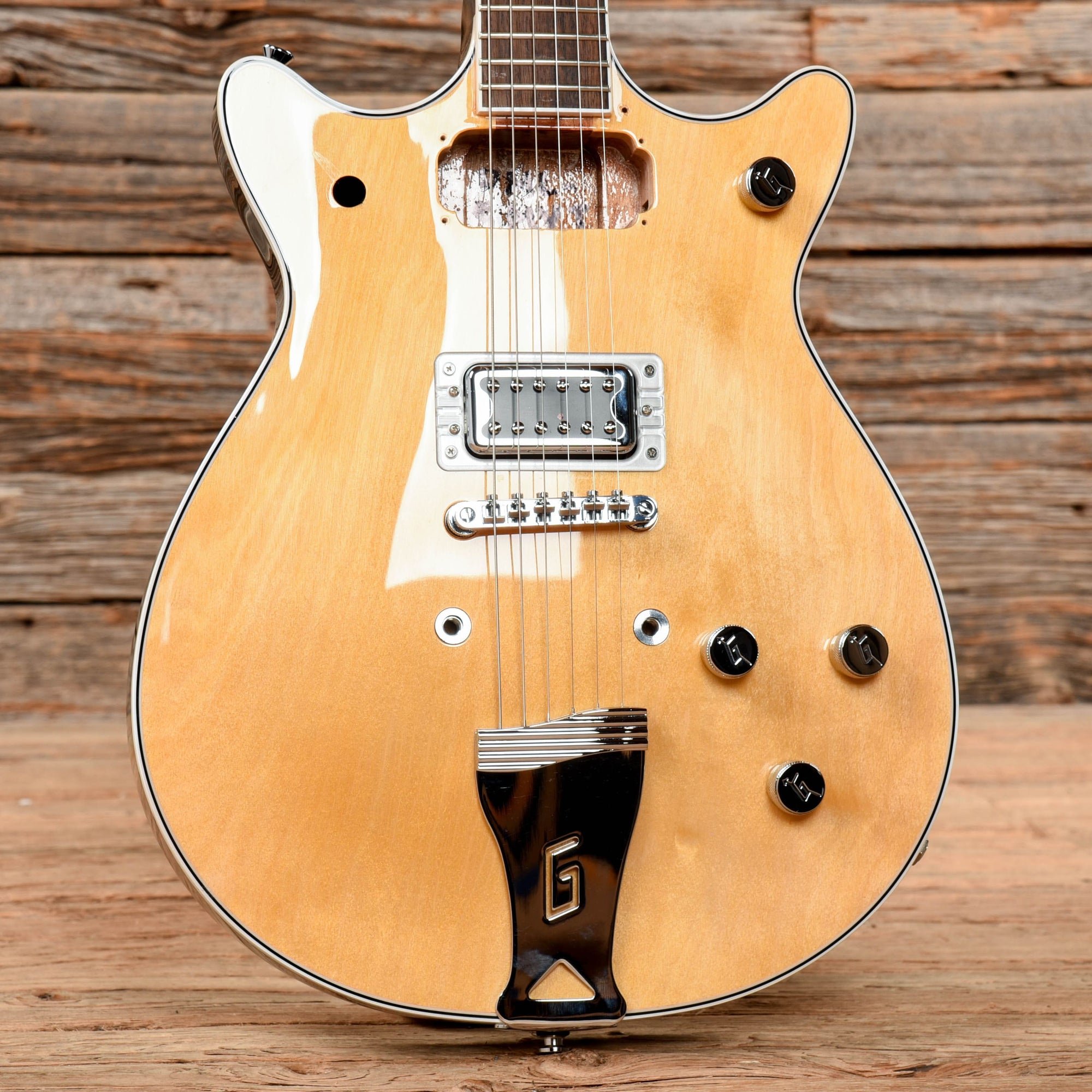 Gretsch G5222 Electromatic Double Jet BT with V-Stoptail Natural ...