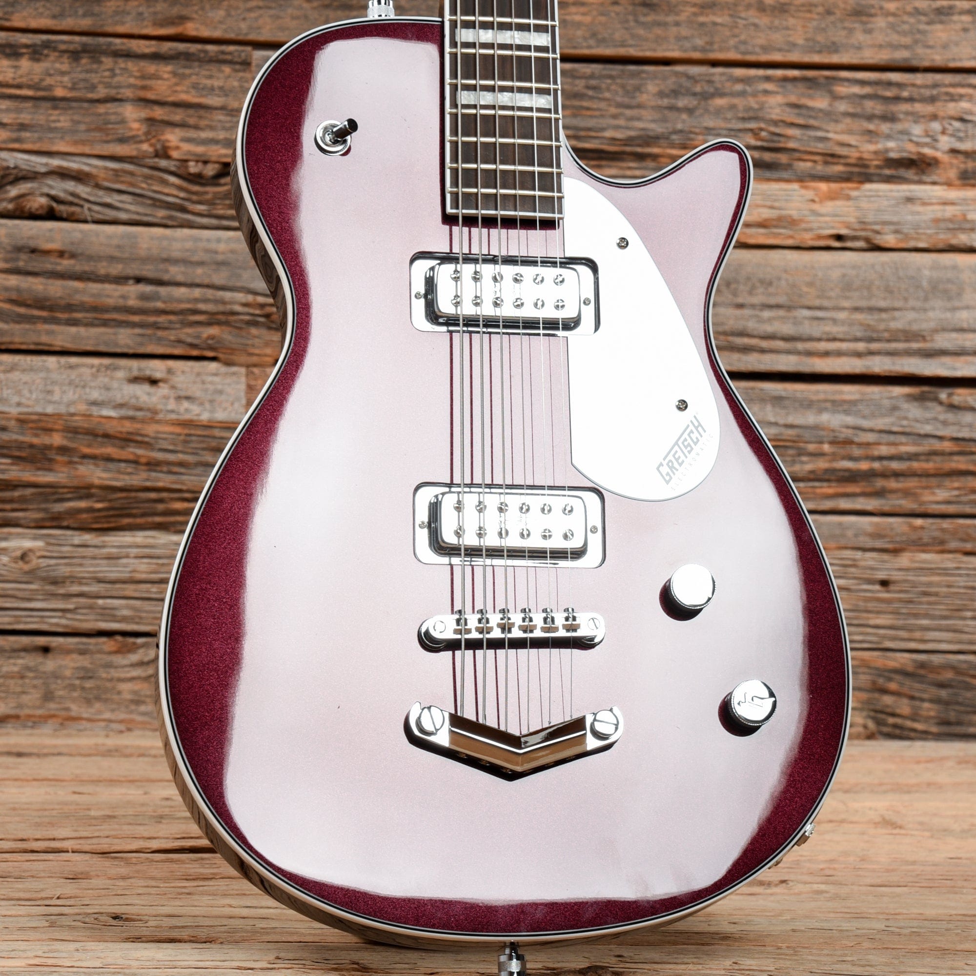 Gretsch G5260 Electromatic Jet Baritone Dark Cherry Metallic – Chicago ...