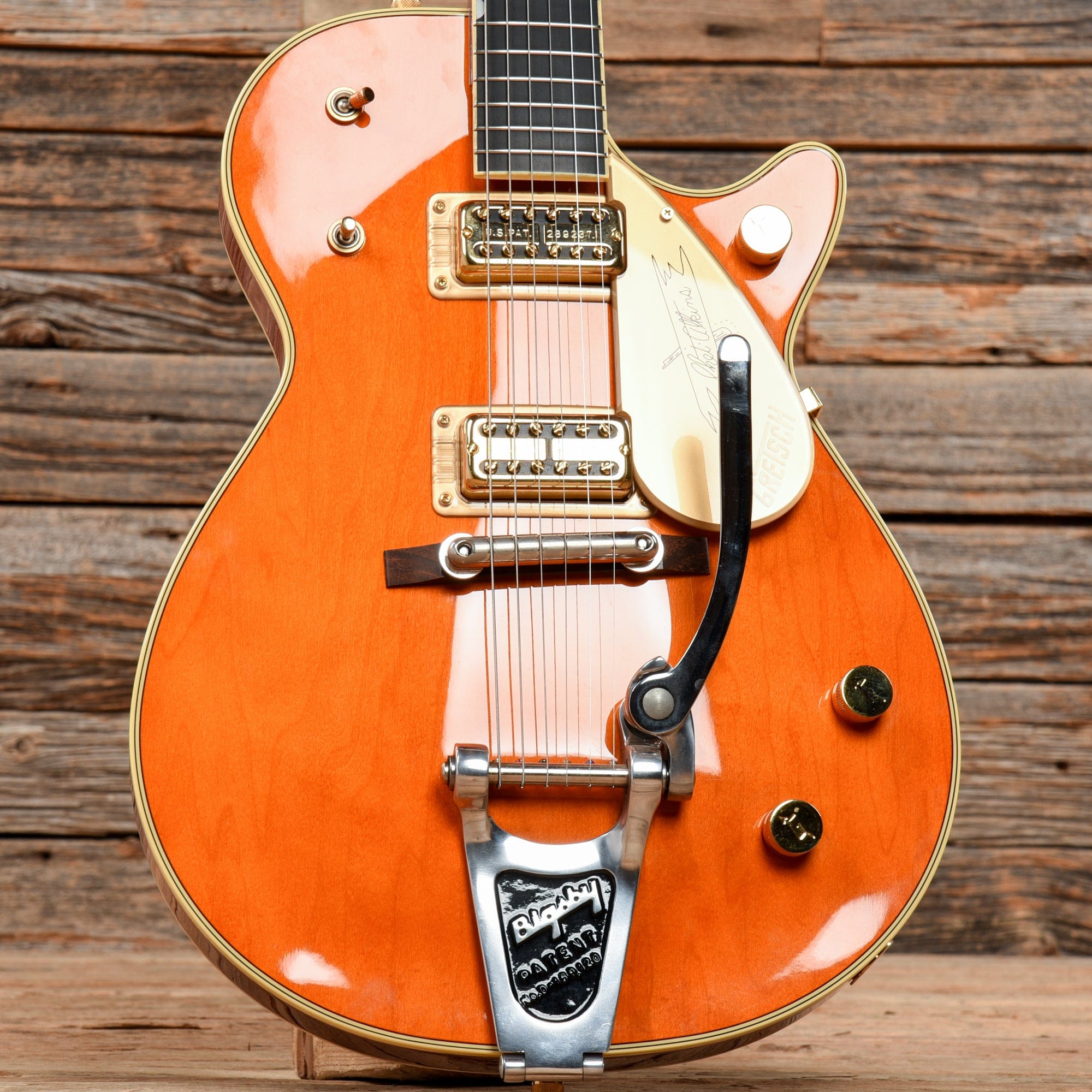 Gretsch G6121-1959 Chet Atkins Solid Body Orange 2007 – Chicago Music ...