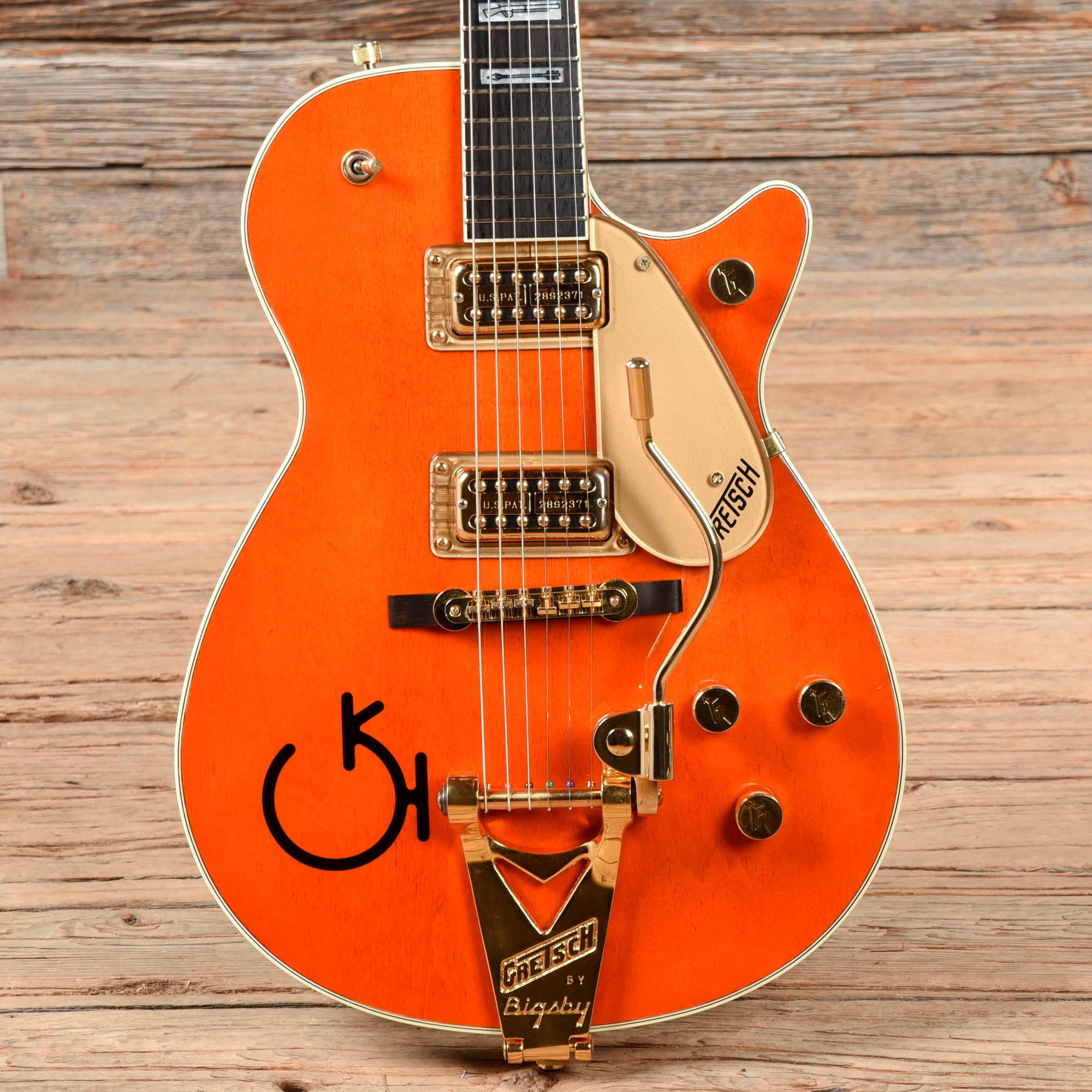 Gretsch G6121 Roundup Orange 1989 – Chicago Music Exchange