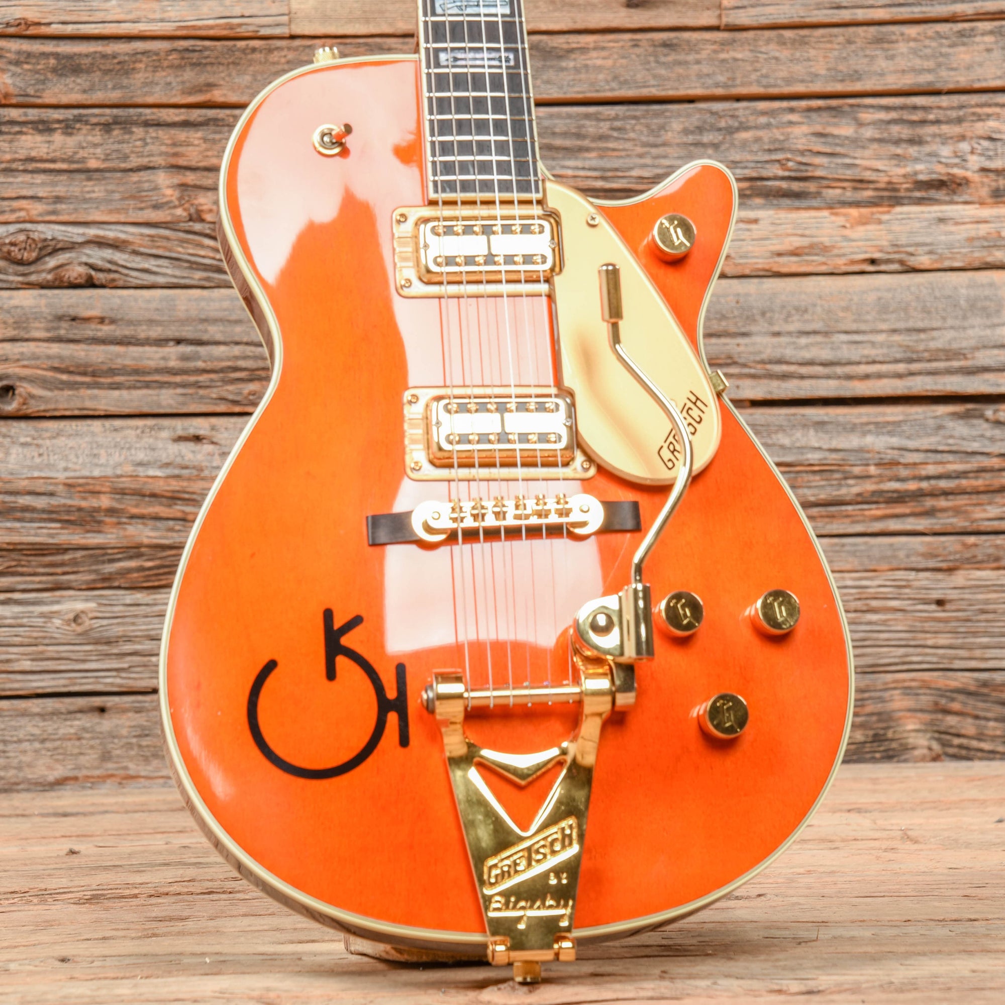 Gretsch G6121 Roundup Orange 1989 – Chicago Music Exchange