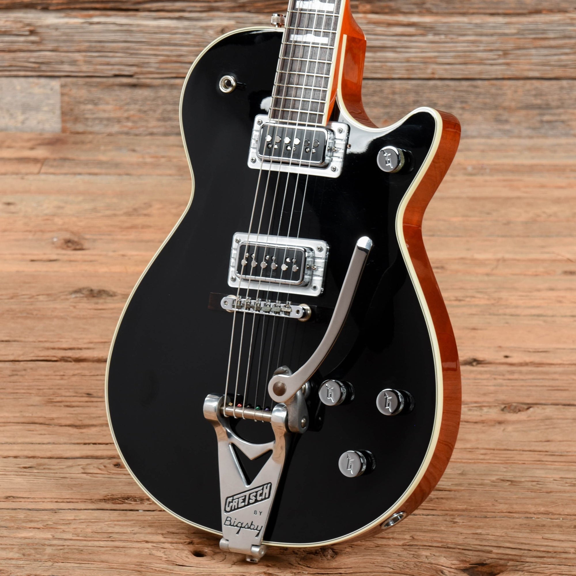 Gretsch G6128T-1957 Duo Jet with Bigsby Black 2005 – Chicago Music Exchange