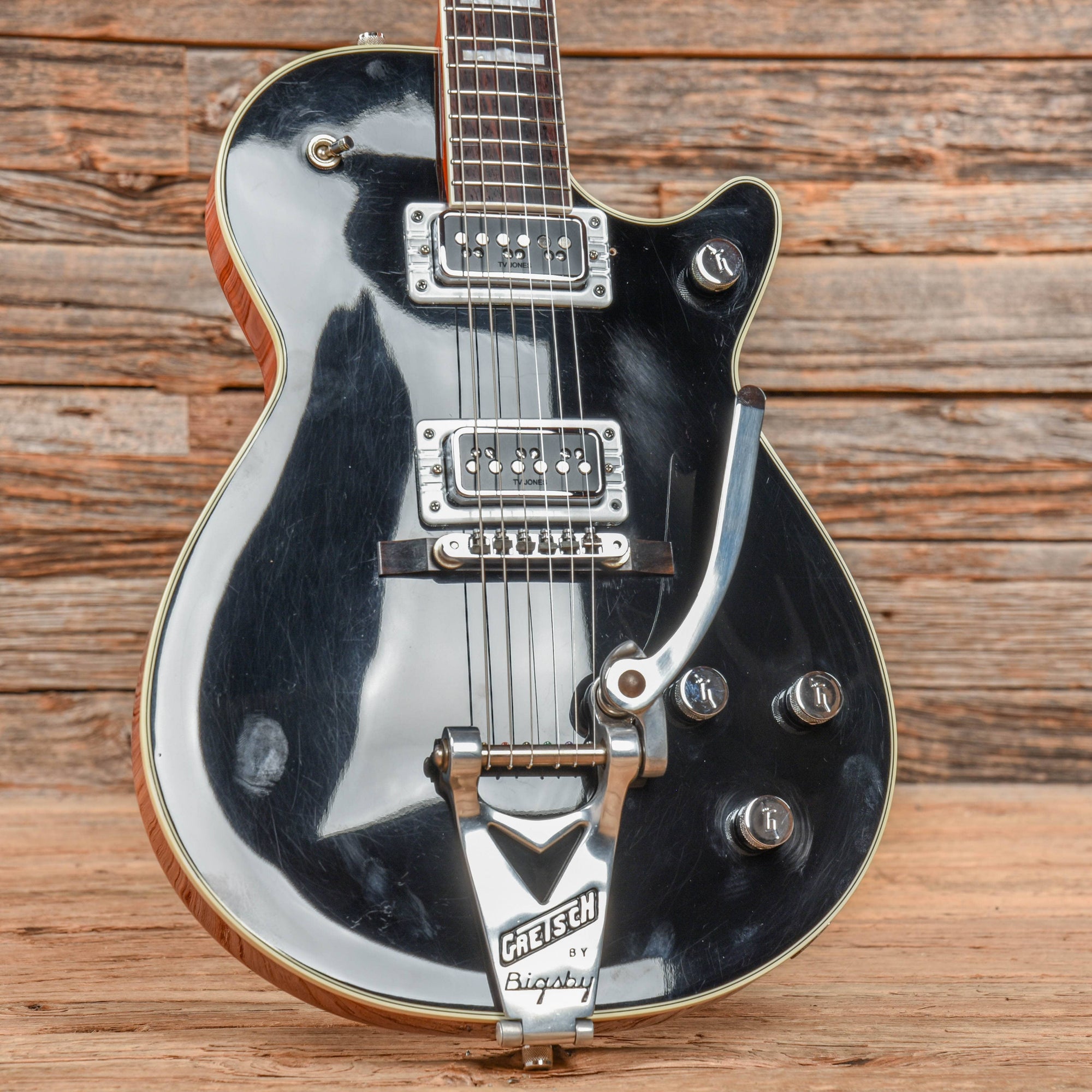 Gretsch G6128T-1957 Duo Jet with Bigsby Black 2005 – Chicago Music Exchange