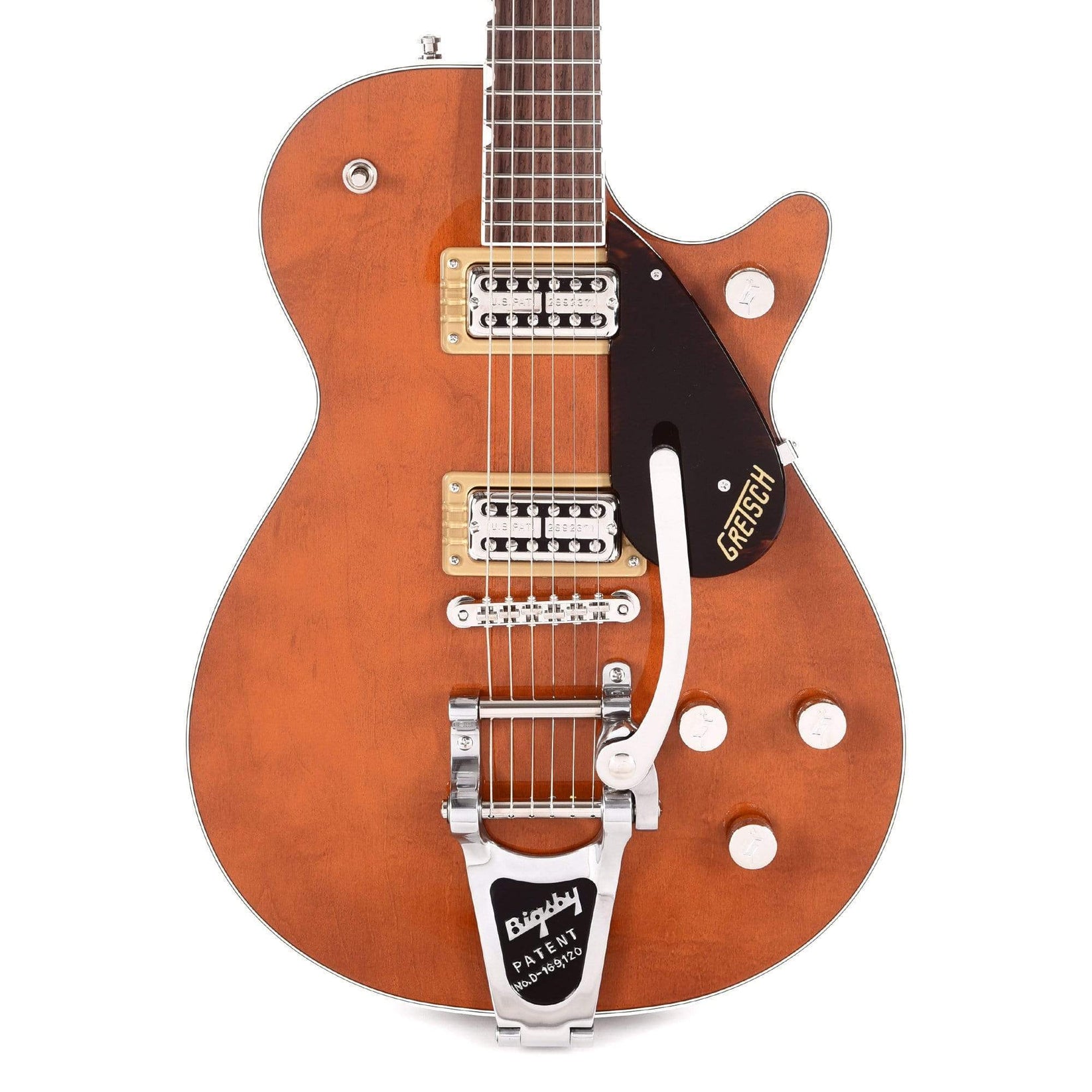 Gretsch G6128T Players Edition Jet FT Roundup Orange w/Bigsby – Chicago ...
