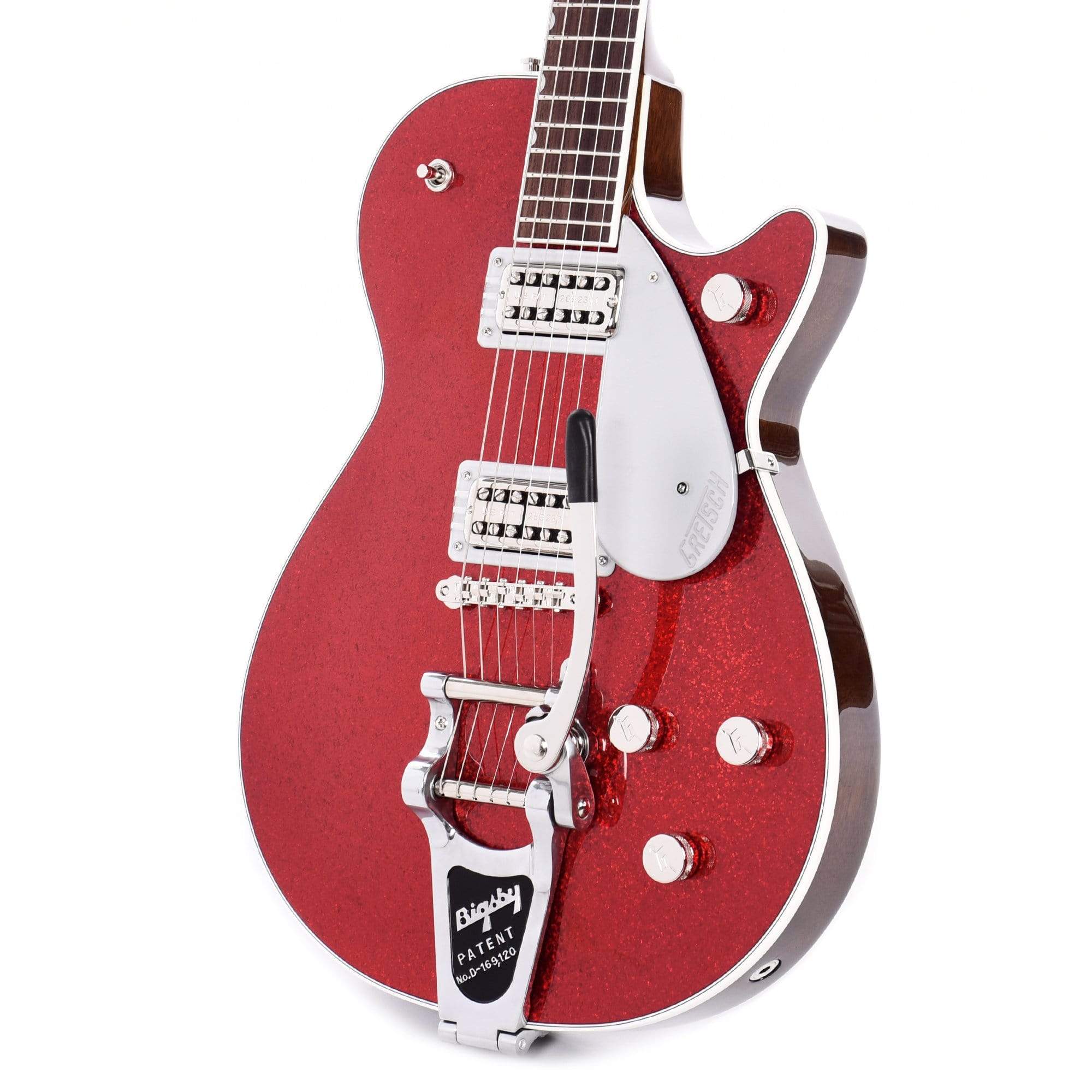 Gretsch G6129T Players Edition Jet FT Red Sparkle w/Bigsby – Chicago ...