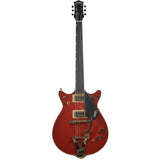 Gretsch G6131T-62 Vintage Select Edition 62 Duo Jet Firebird Red w/Big – Chicago Music Exchange