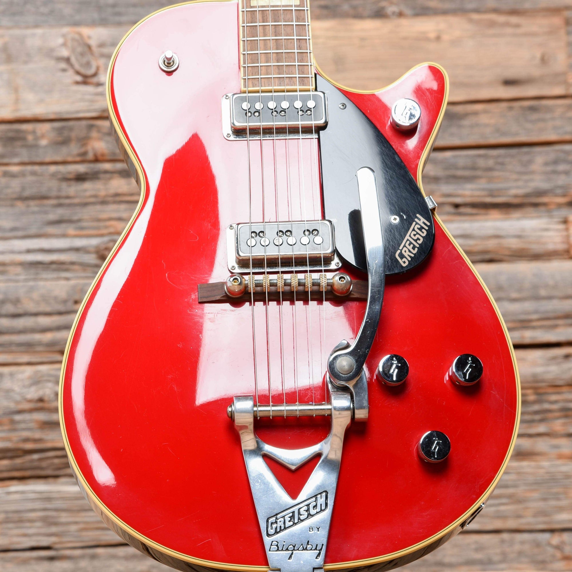 Gretsch G6131TDS Jet Firebird Firebird Red 2004 – Chicago Music Exchange